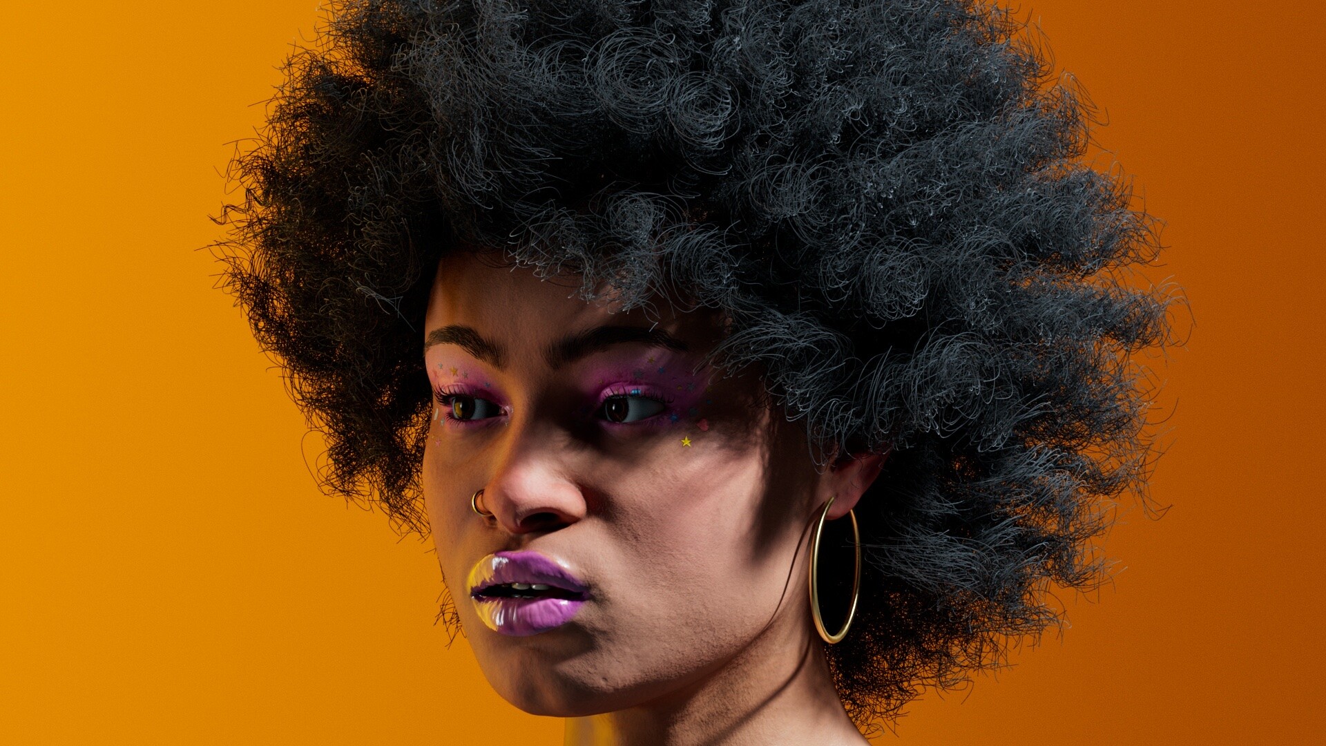 Mel thadea - Summer Love - 3D Portrait