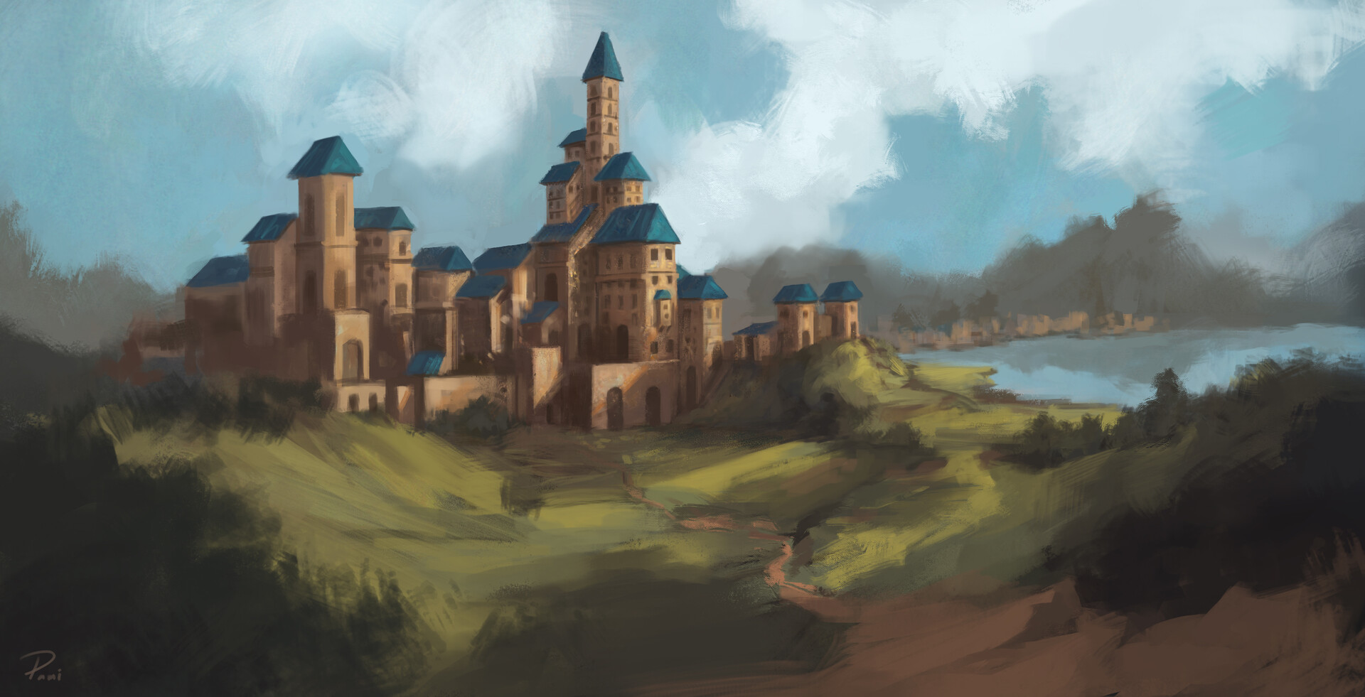 ArtStation - Storybook Castle