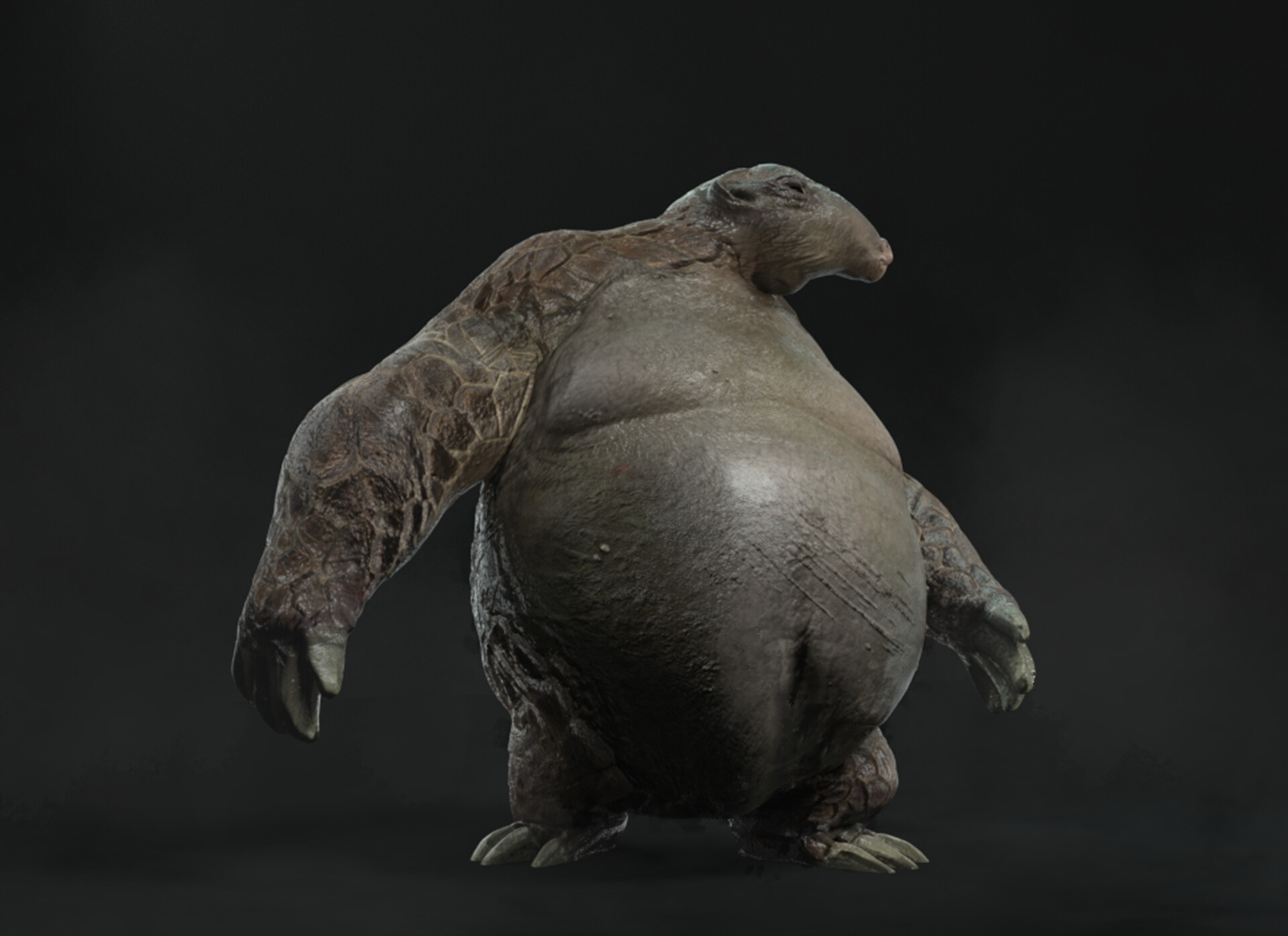 ArtStation - Scaled Monster