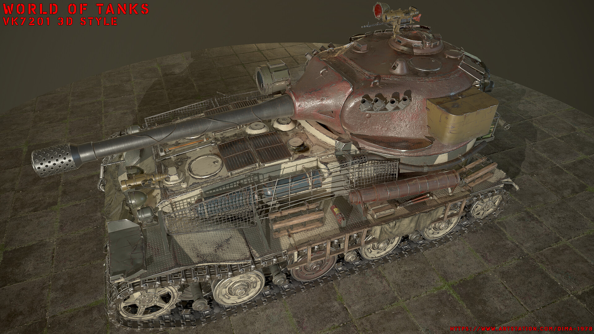 Dmytro Marynenko - WOT VK7201 3D style