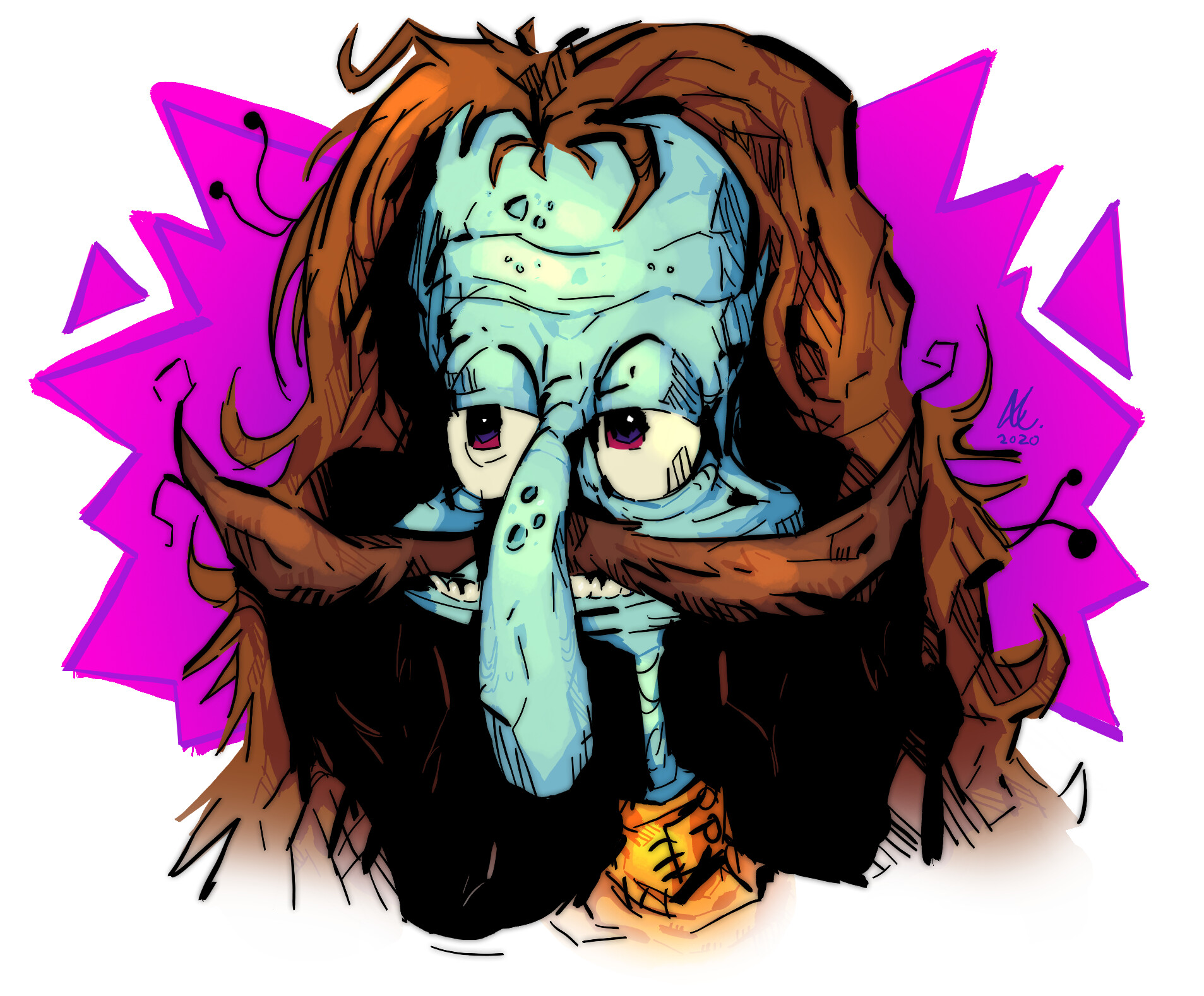 ArtStation - Fan Art - Squidward (Kelpy G)