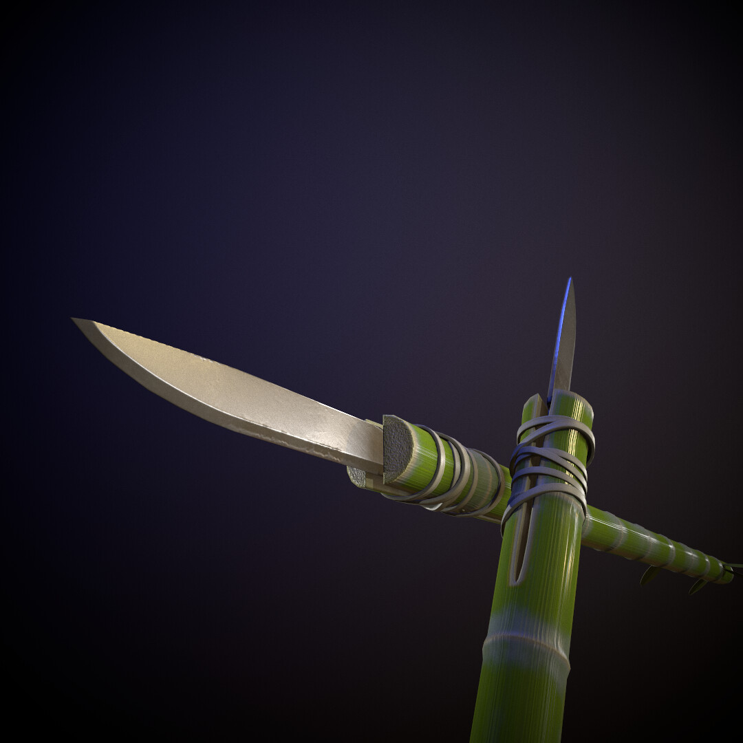 ArtStation - Bamboo Yari