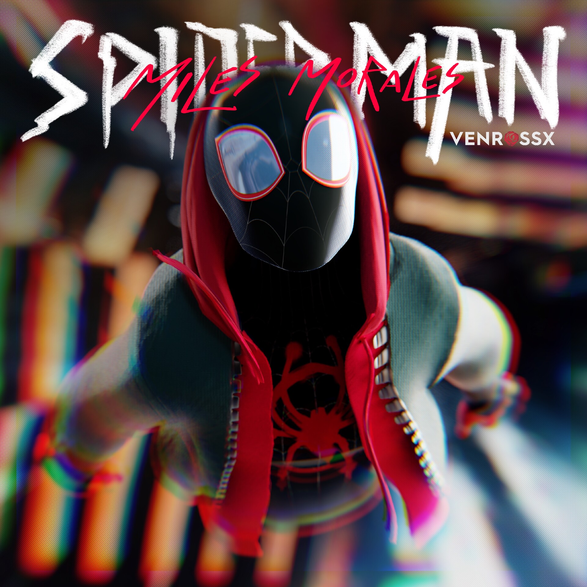 Amasias Meneses - Miles Morales Blender