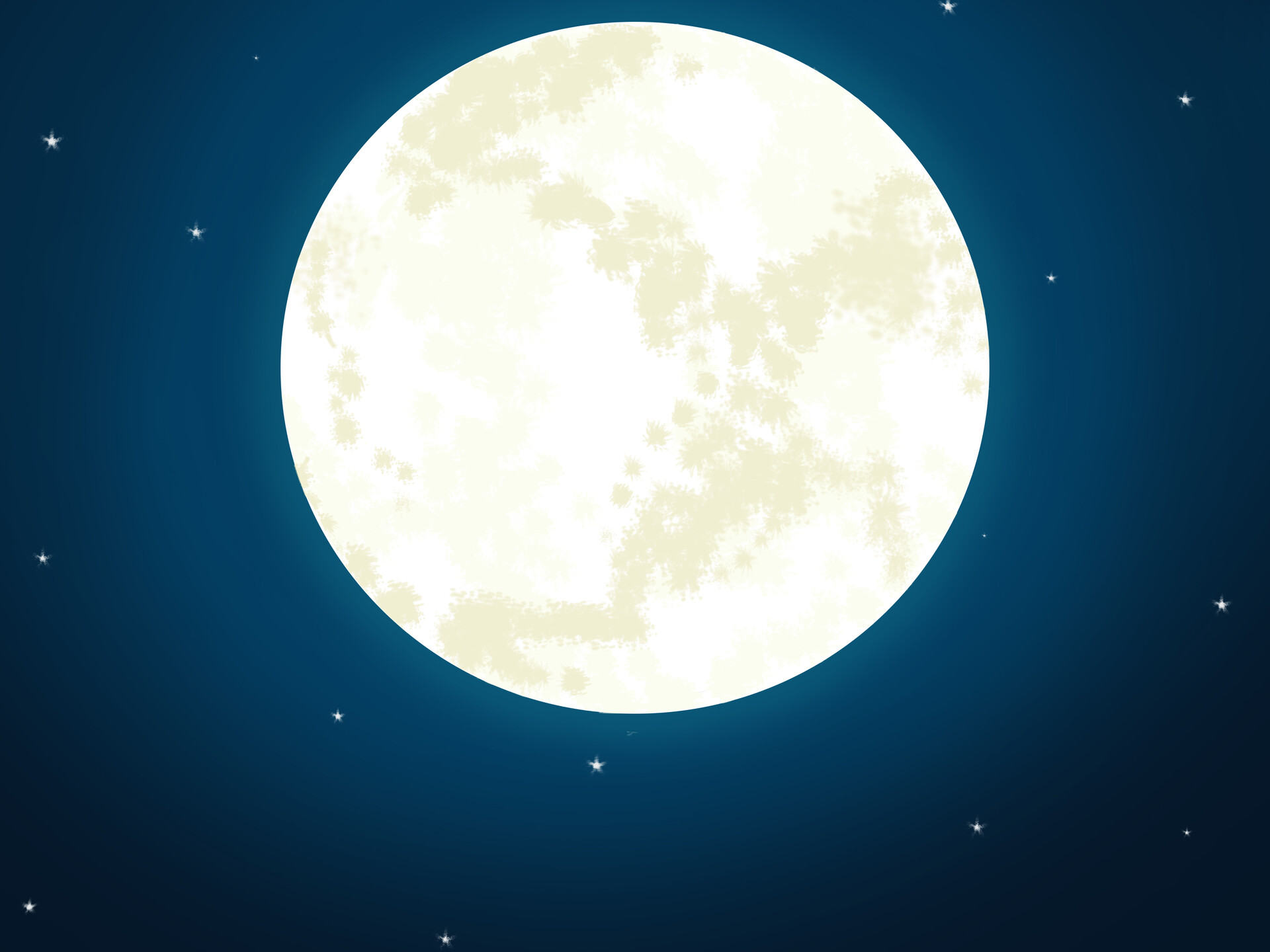 ArtStation - Moonlight Night