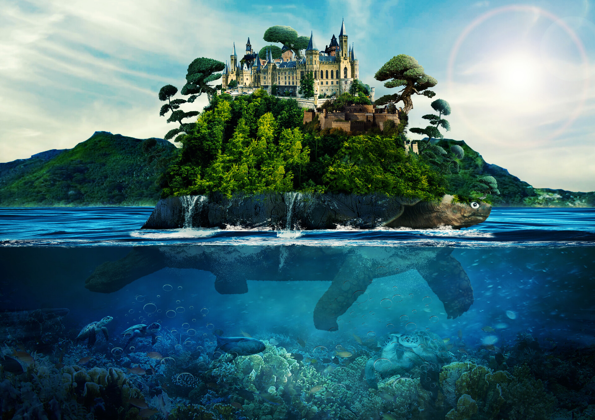 ArtStation - turtle island