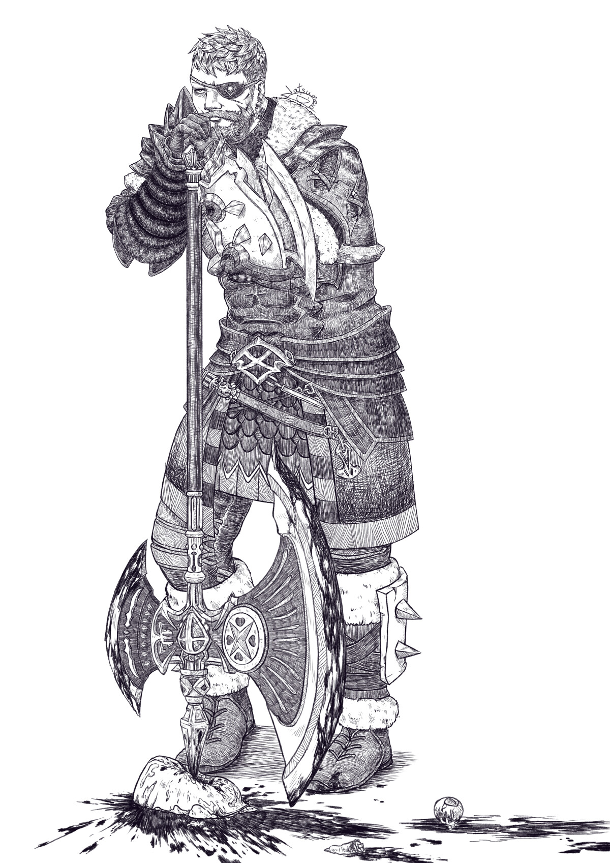 Natsumen Caps - FFXIV commission