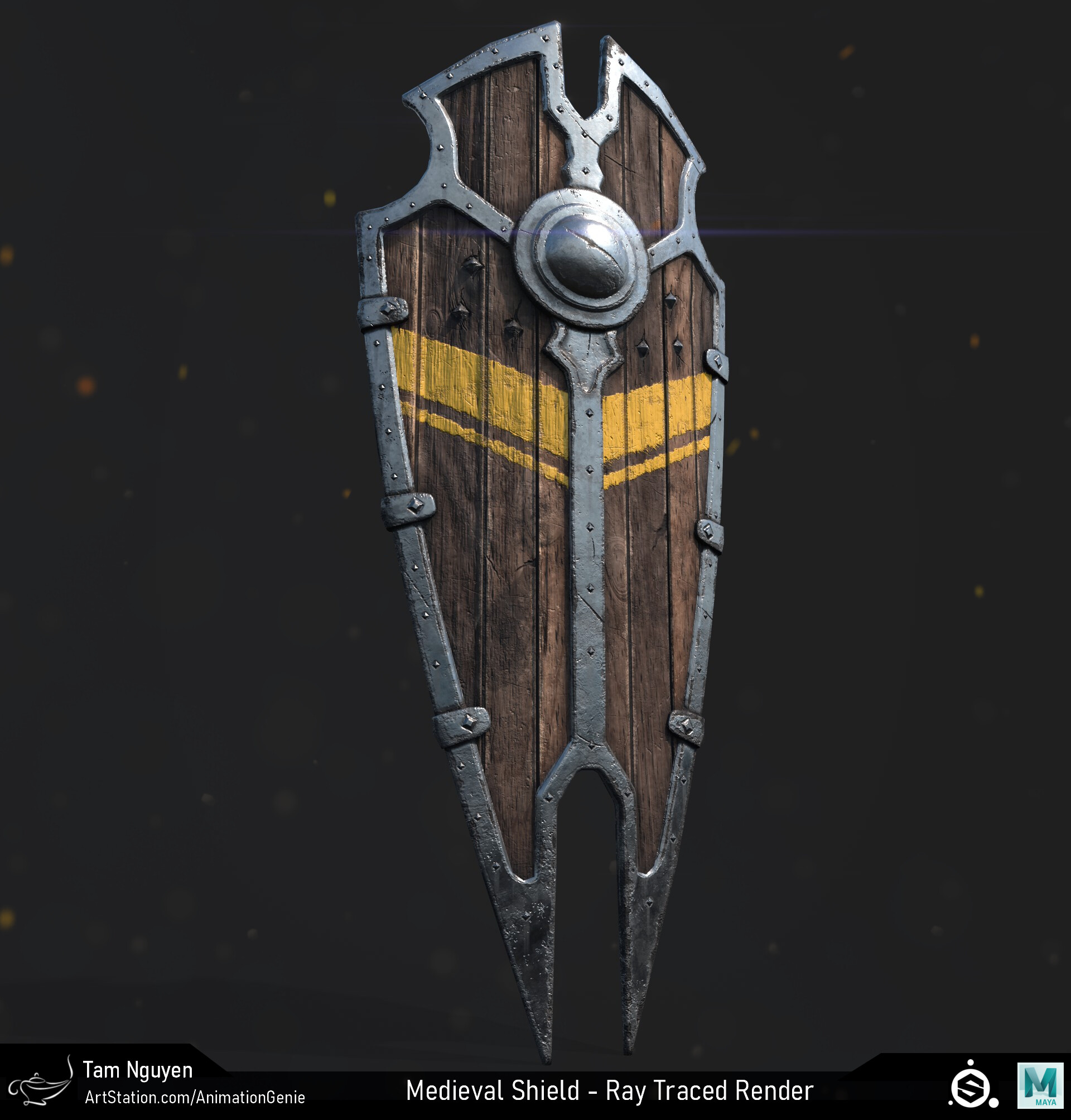 Tam Nguyen - Medieval Kite Shield