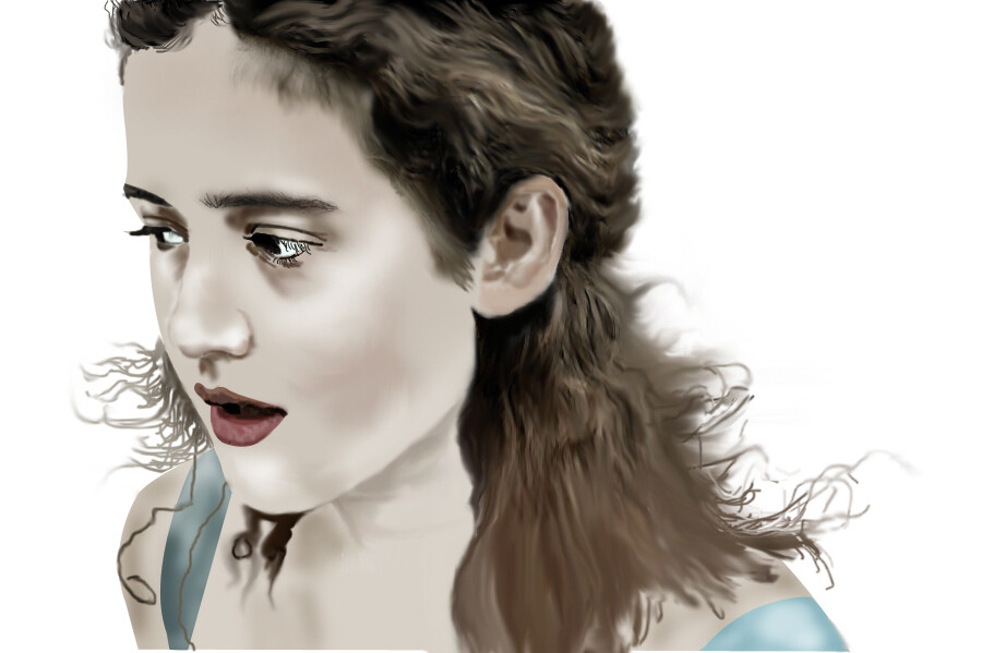 ArtStation - Curl girl