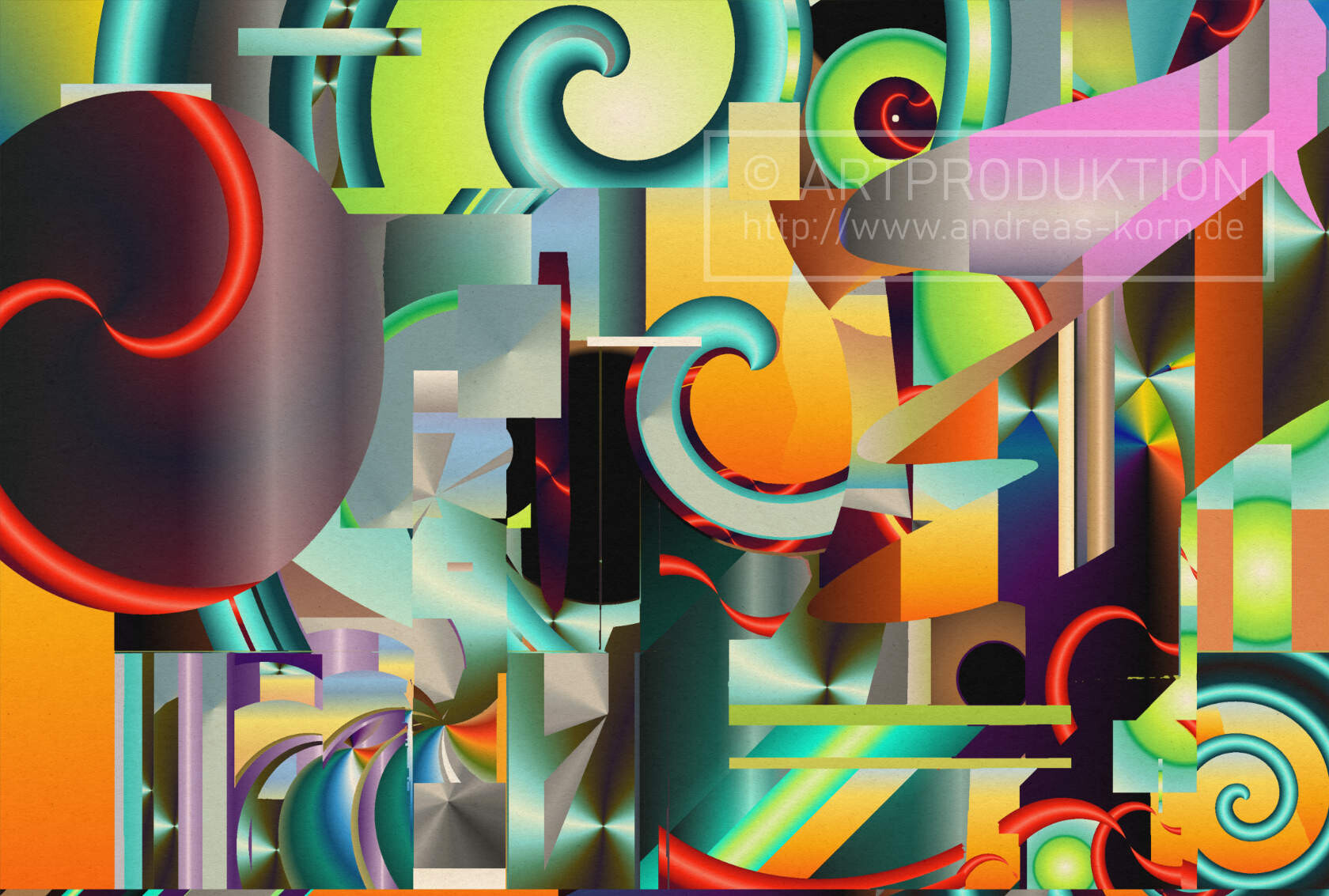 ArtStation - Corel Painter (Abstract Deco-Art)