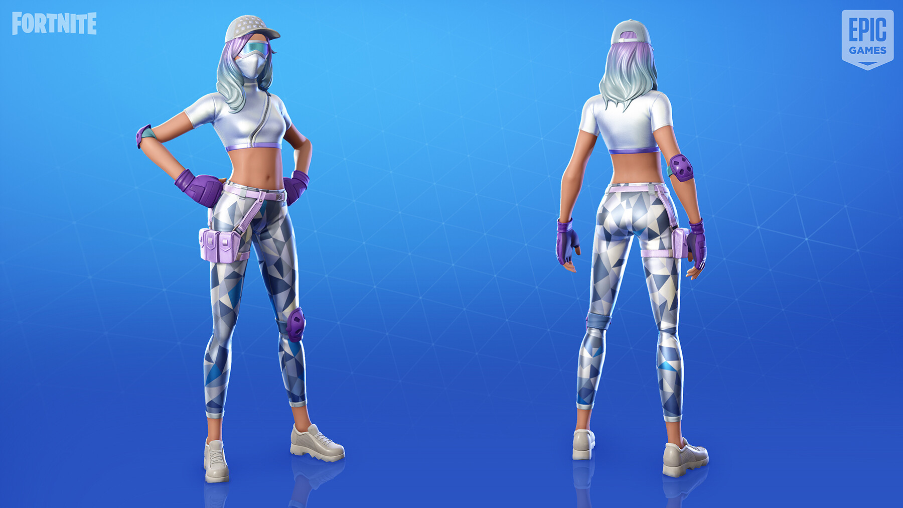 RABCAT GAME ART - Fortnite Battle Royale - "Diamond Diva" Outfit