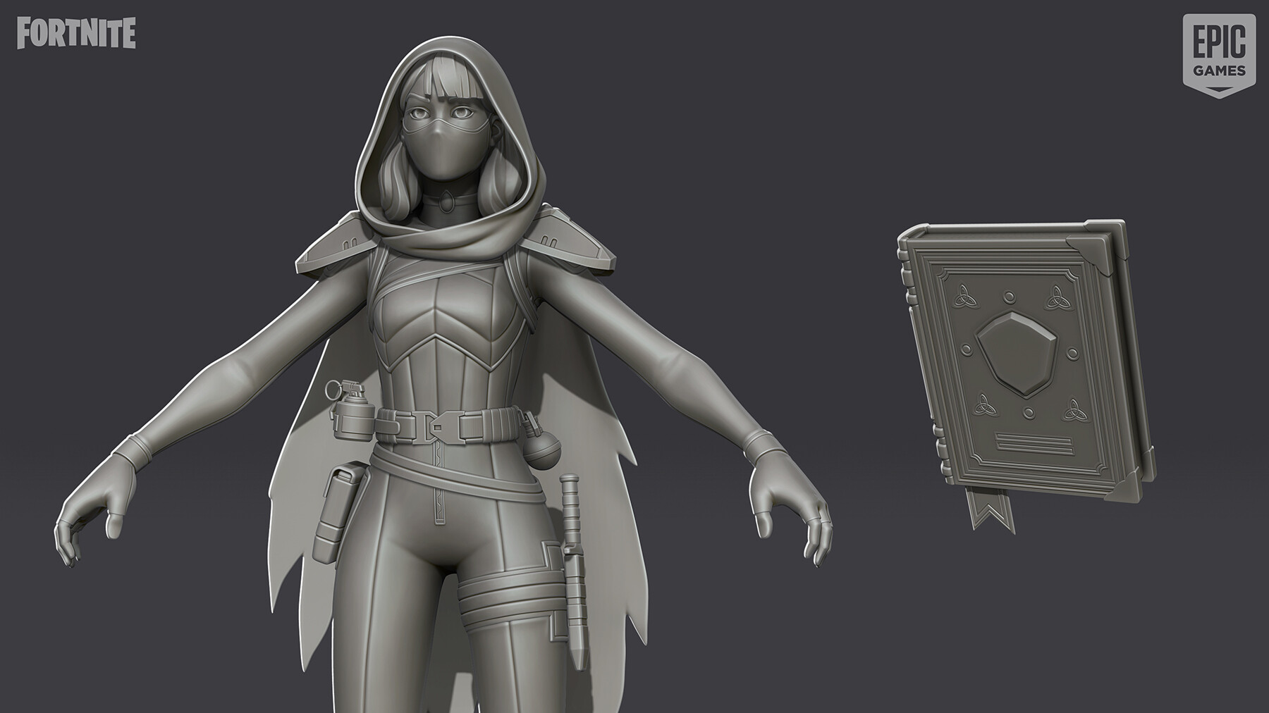 RABCAT GAME ART - Fortnite Battle Royale - "Isabelle" Outfit