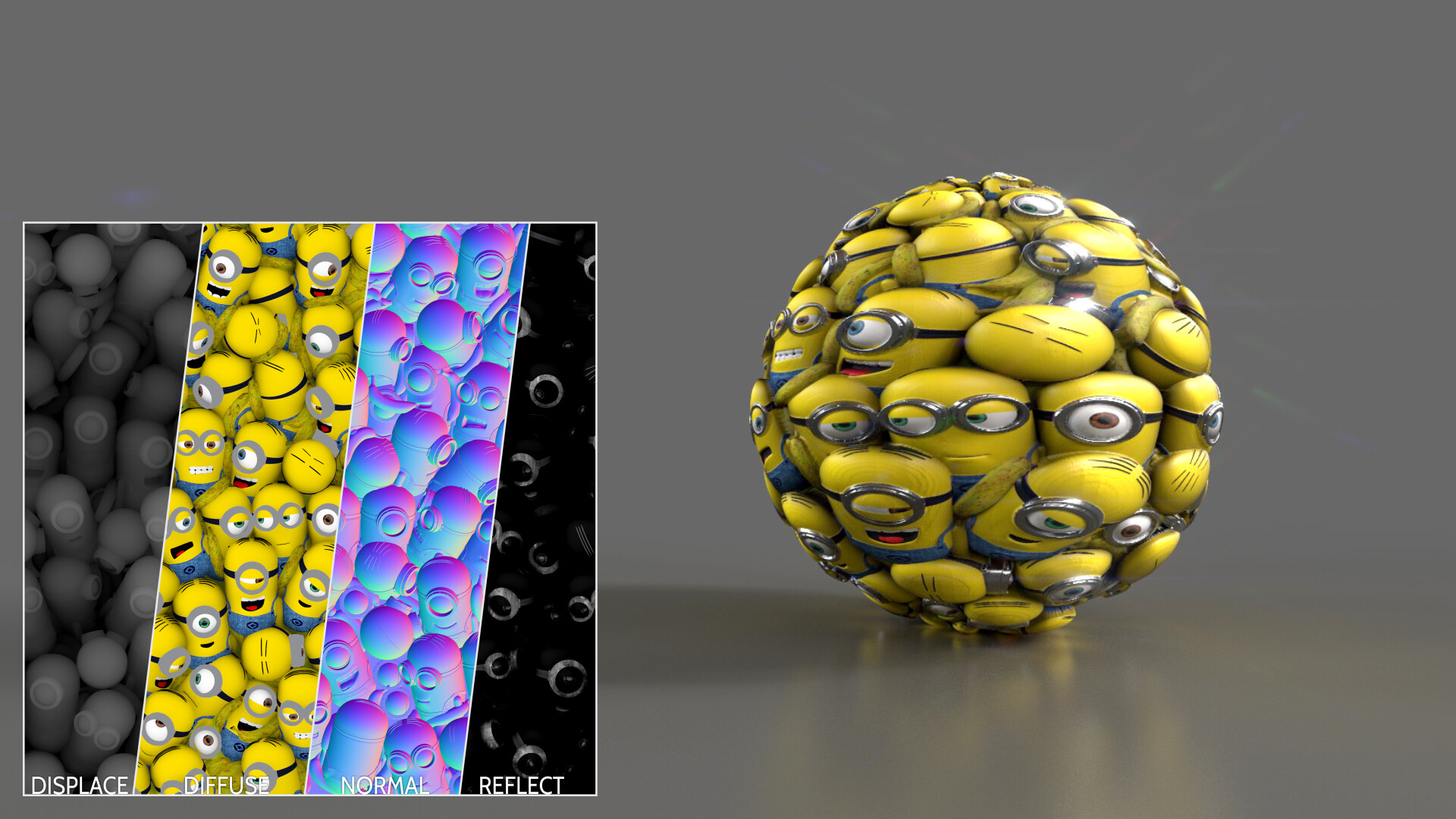 Ludwig Bisiau - Minions texture