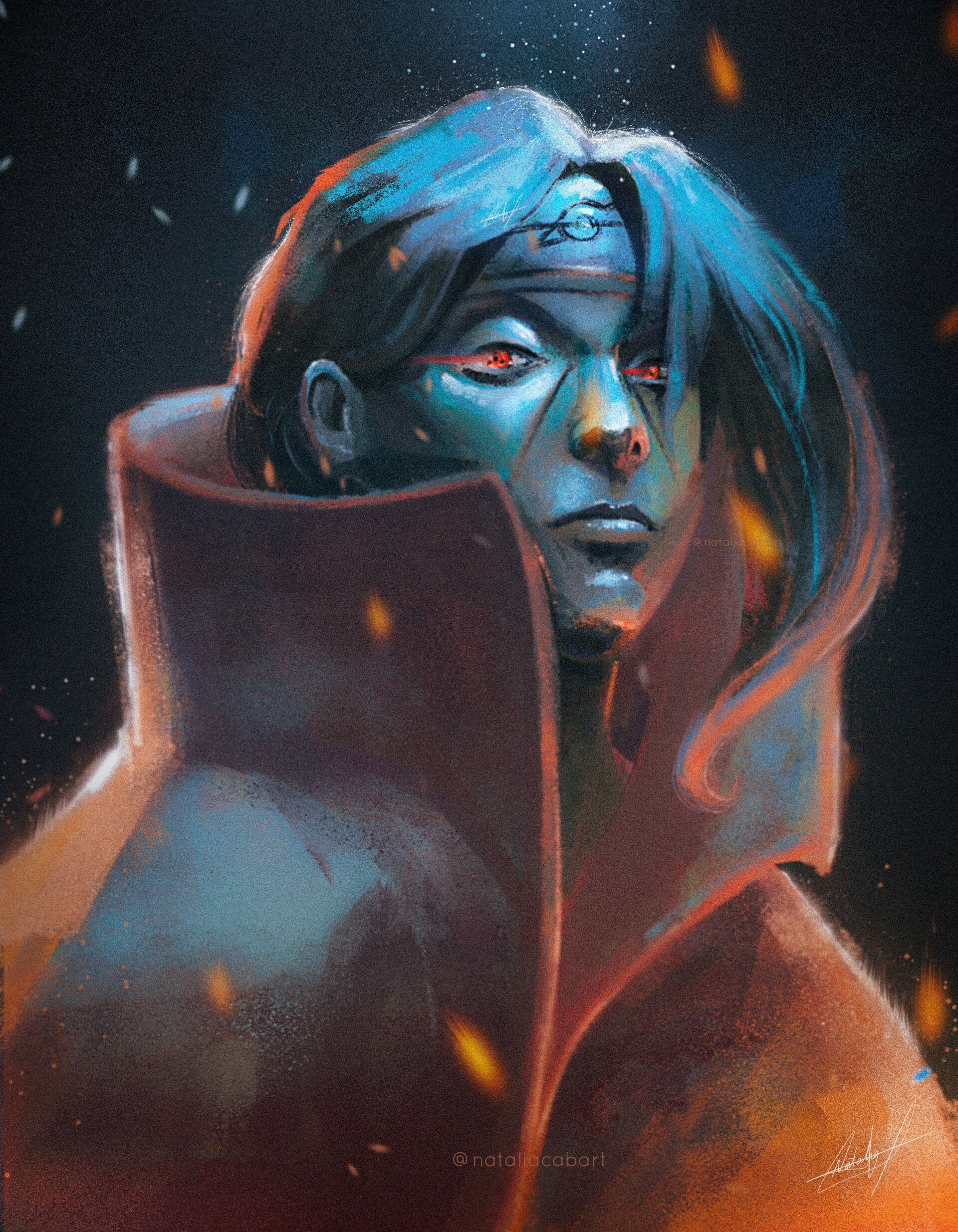 ArtStation - Uchiha Itachi Fanart