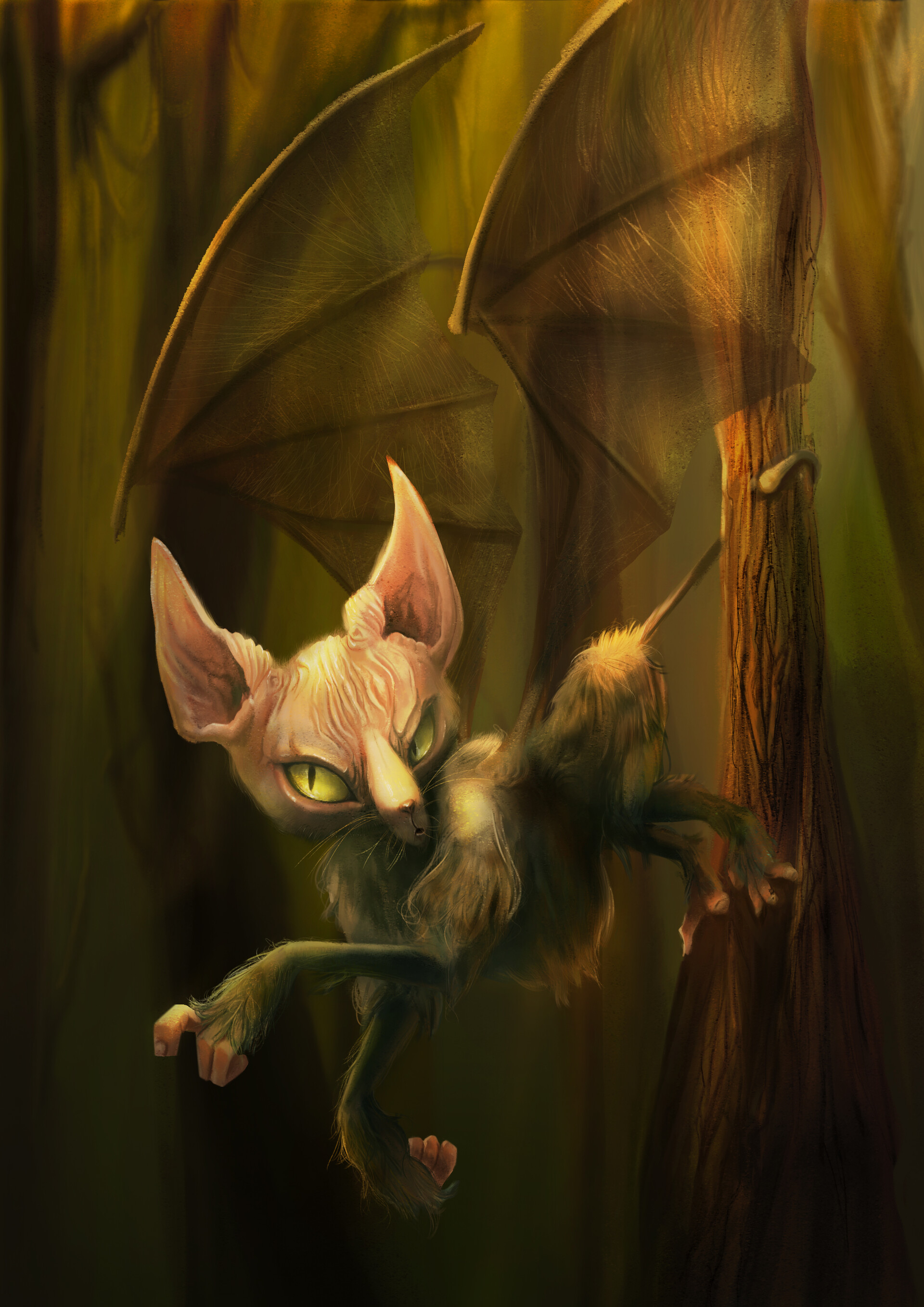 ArtStation - Character design (Chimera)