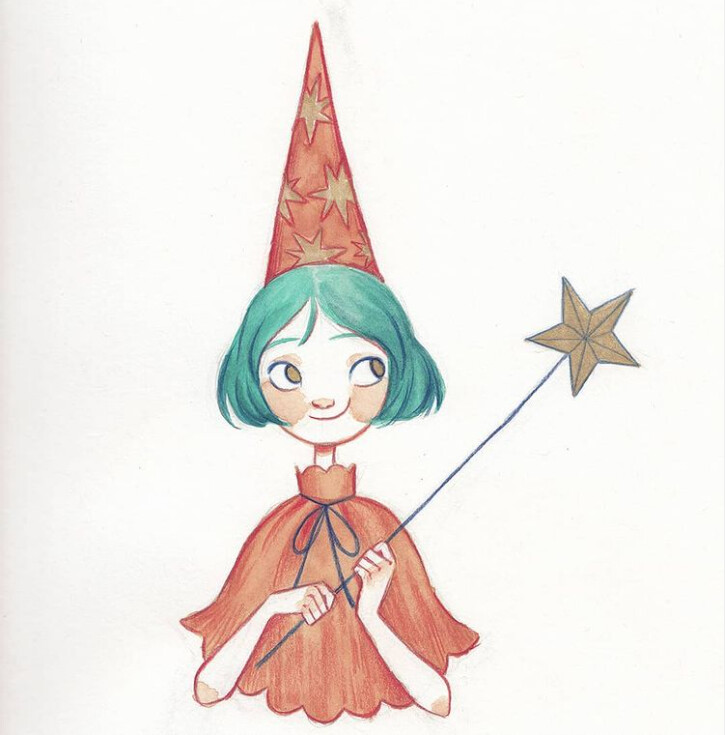 ArtStation - Wizard girl