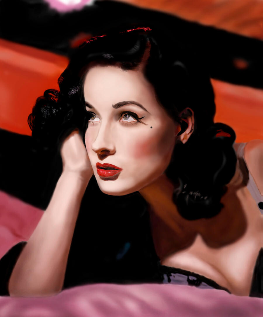 ArtStation - Dita Pin Up