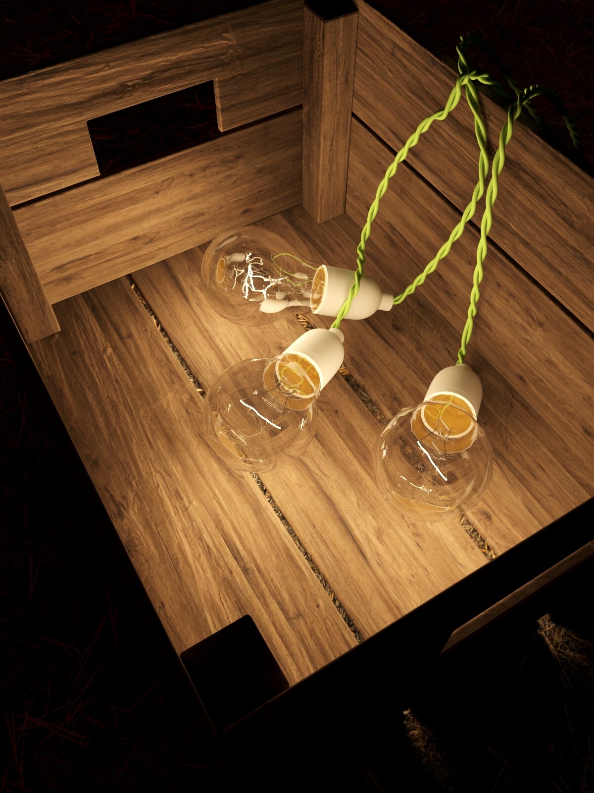 ArtStation - Box with lamps