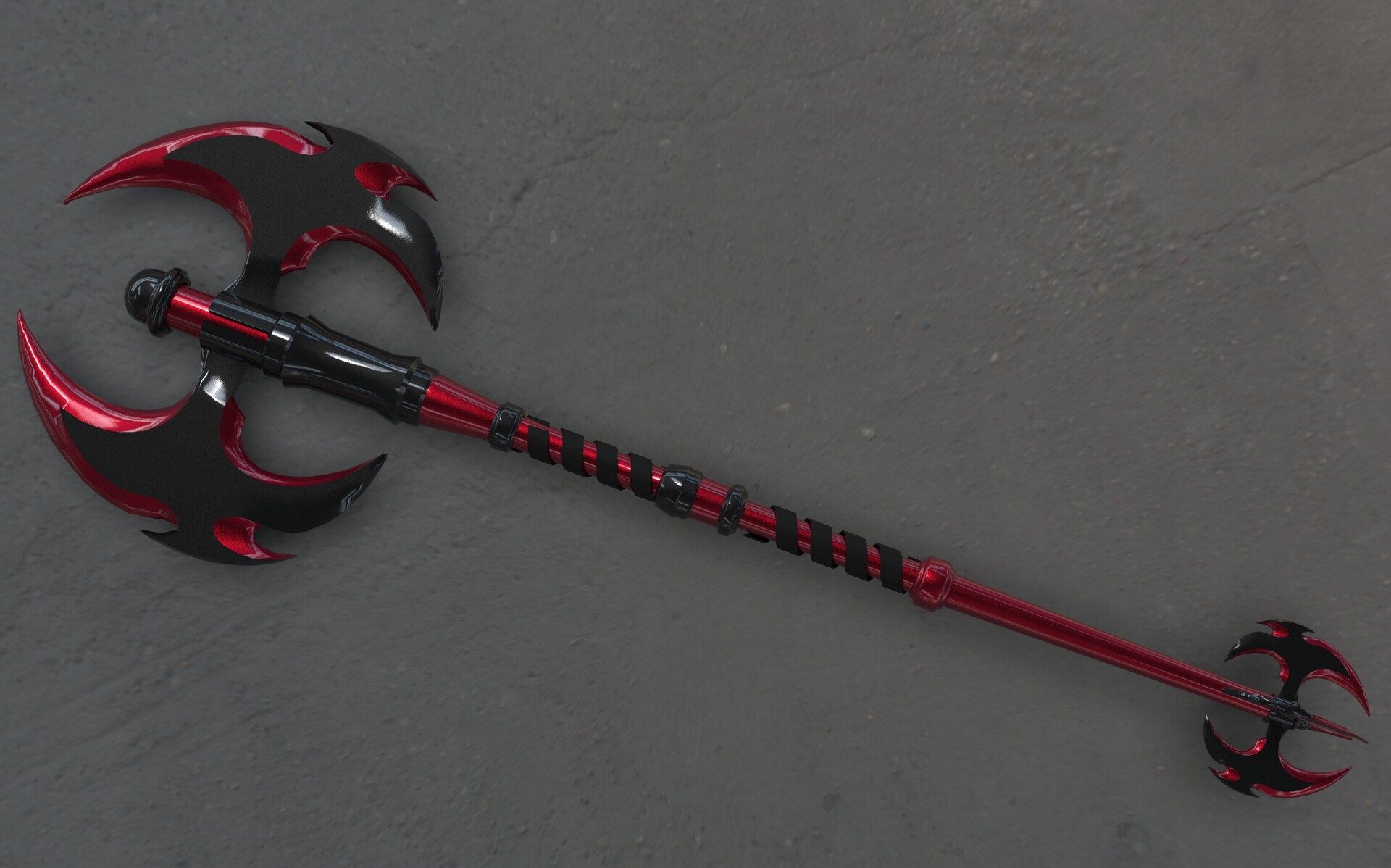 ArtStation - Quick Practice Poleaxe