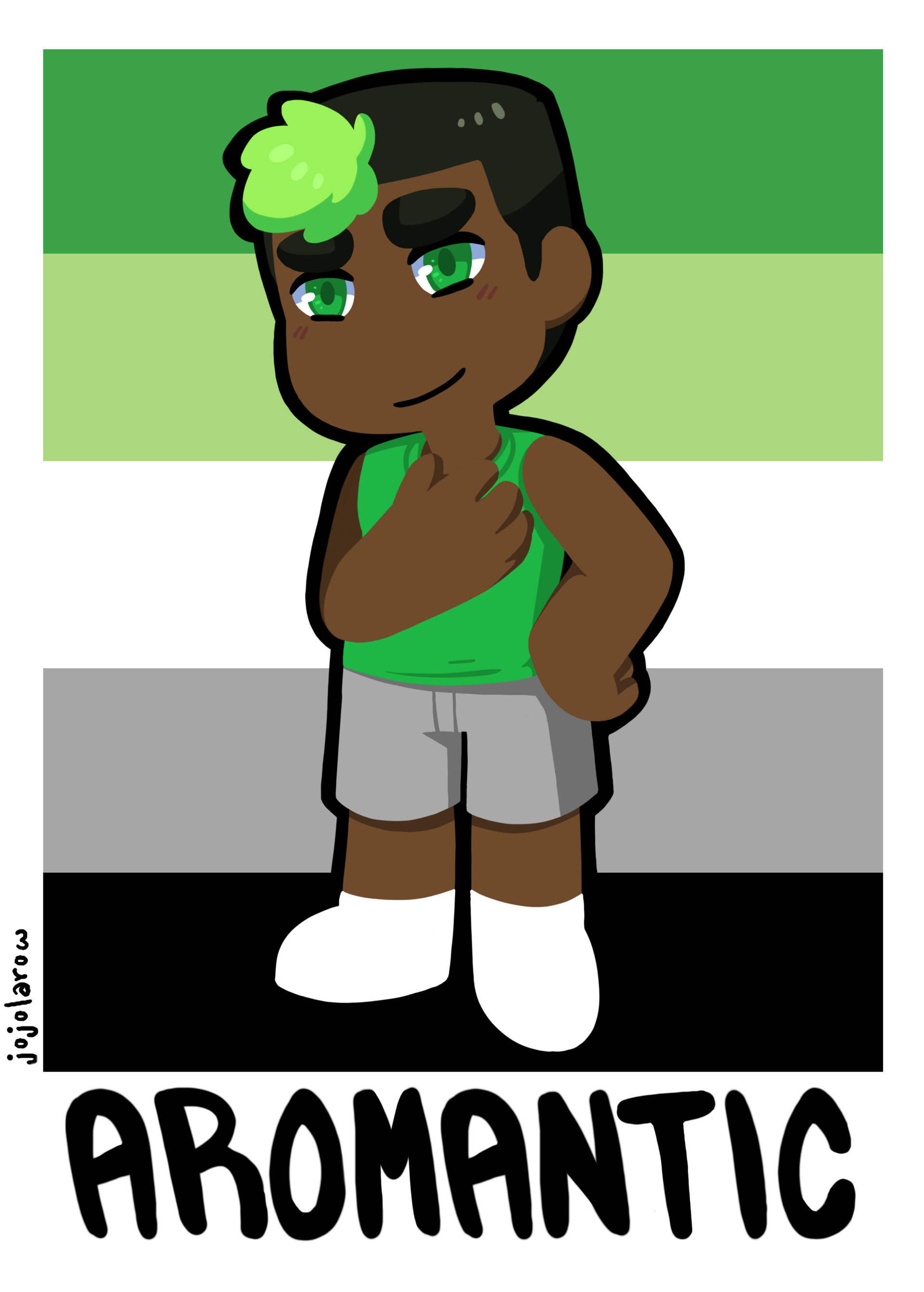 ArtStation - Grad Show Sticker - Aromantic