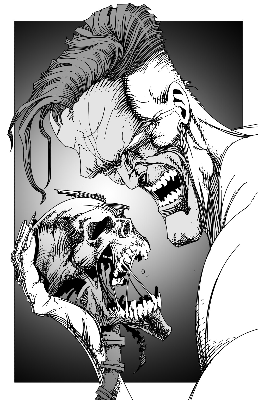 ArtStation - DOA, created in clip studio