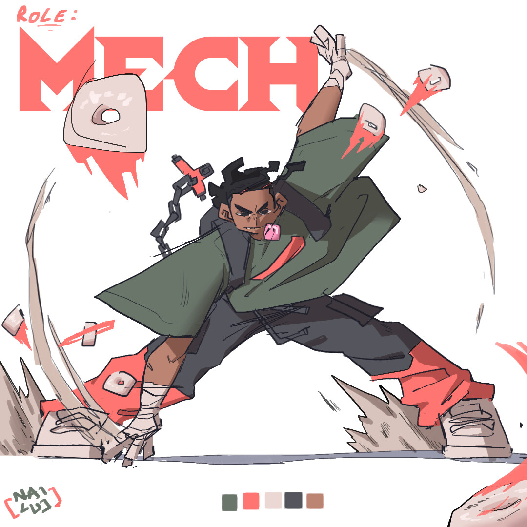 ArtStation - MECH CHARACTER CONCEPT+ DESIGN