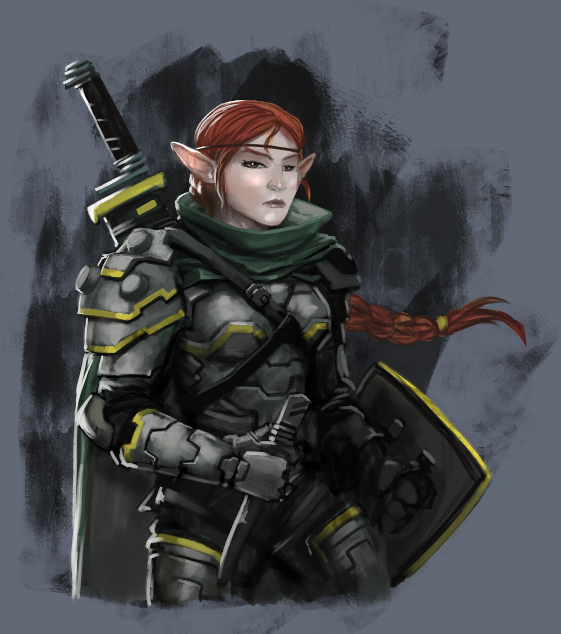 ArtStation - Elf Mercuria