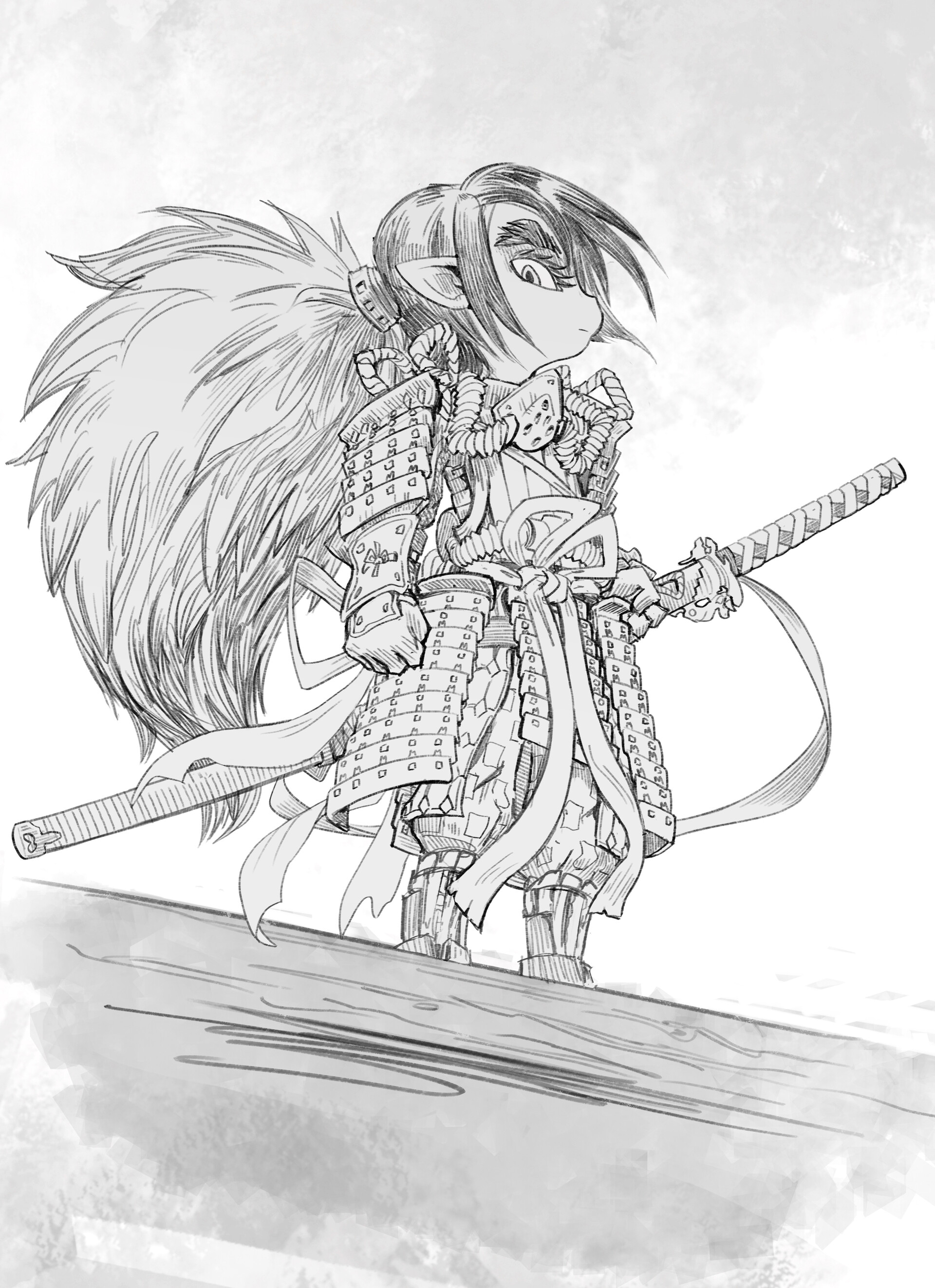 Steampunk Samurai Girl