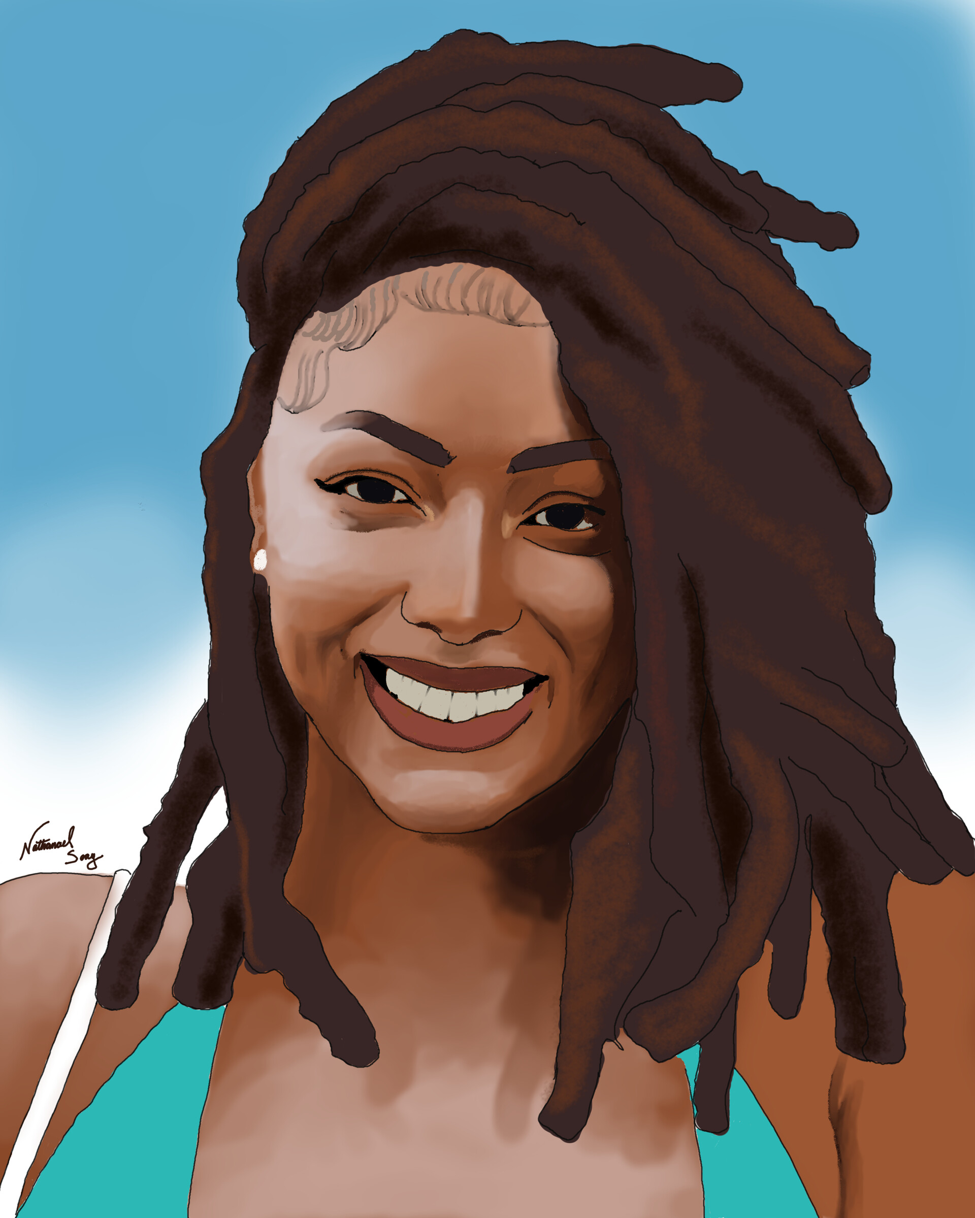 ArtStation - Locks Girl