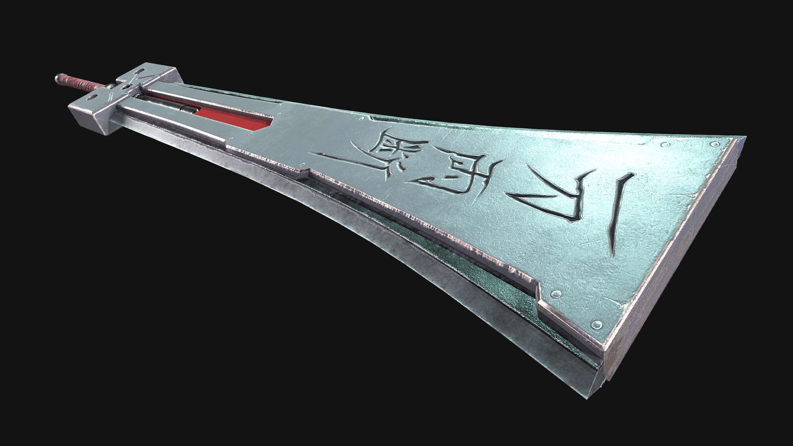 Riccardo Ren La Marca - Hardedge FanArt - Final fantasy VII Remake