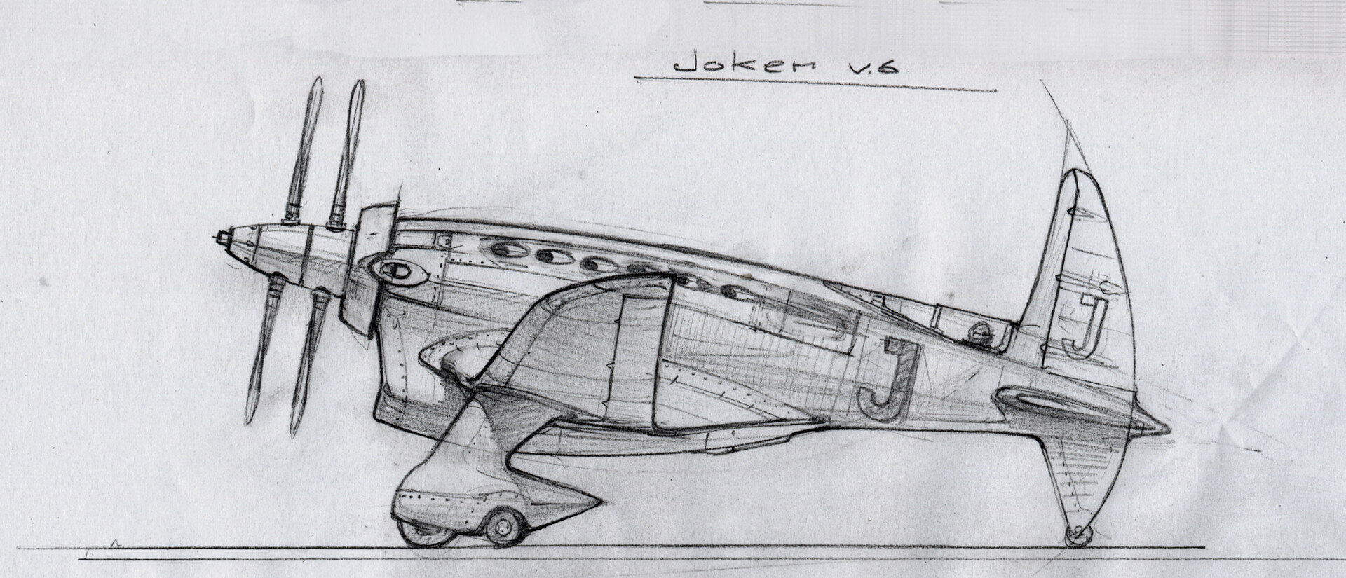 ArtStation - The propeller fighters