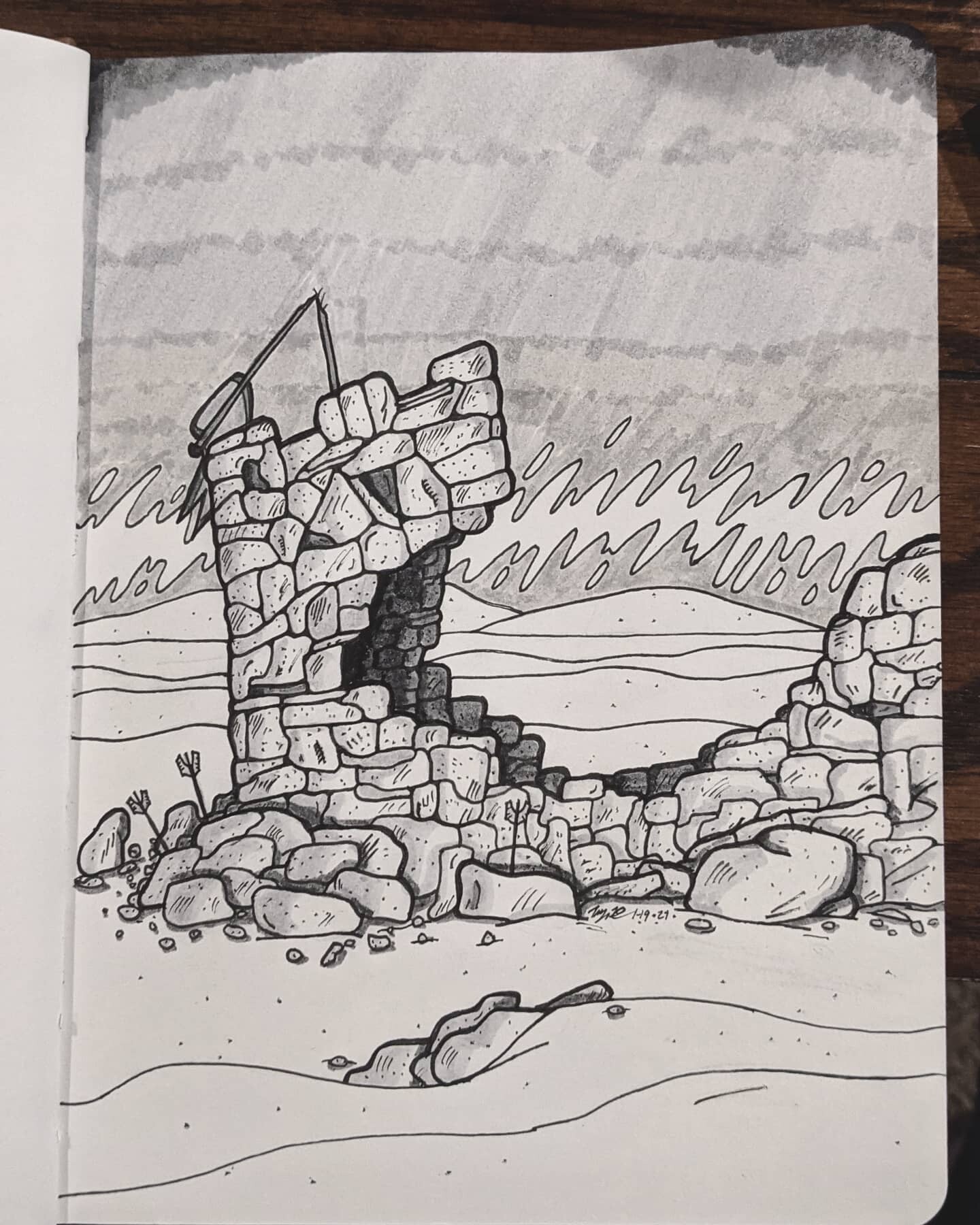 ArtStation - Abandoned Desert Building