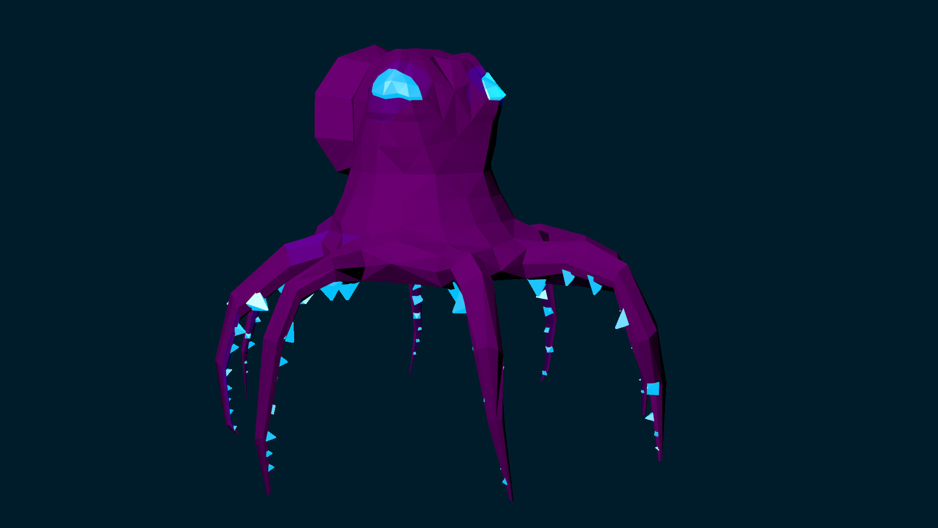 ArtStation - Low Poly Octopus