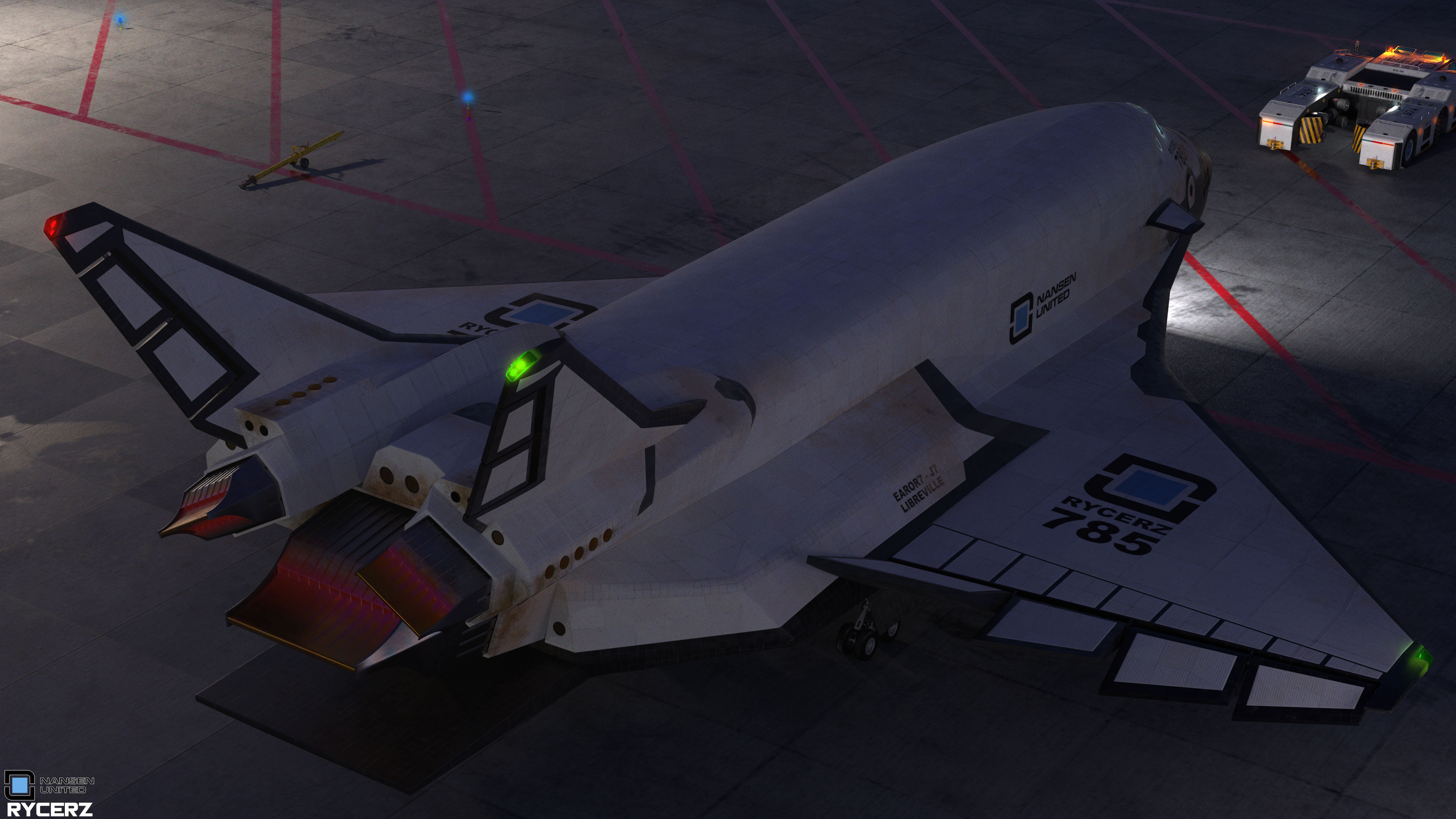 Space Shuttle Tractor