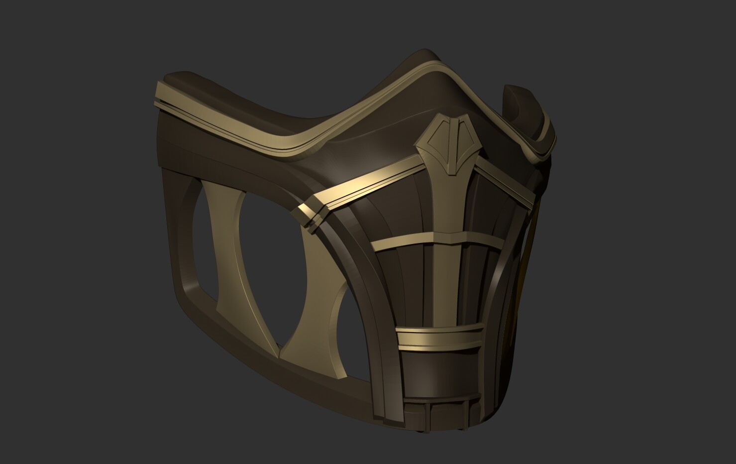 ArtStation - Scorpion Mask WIP