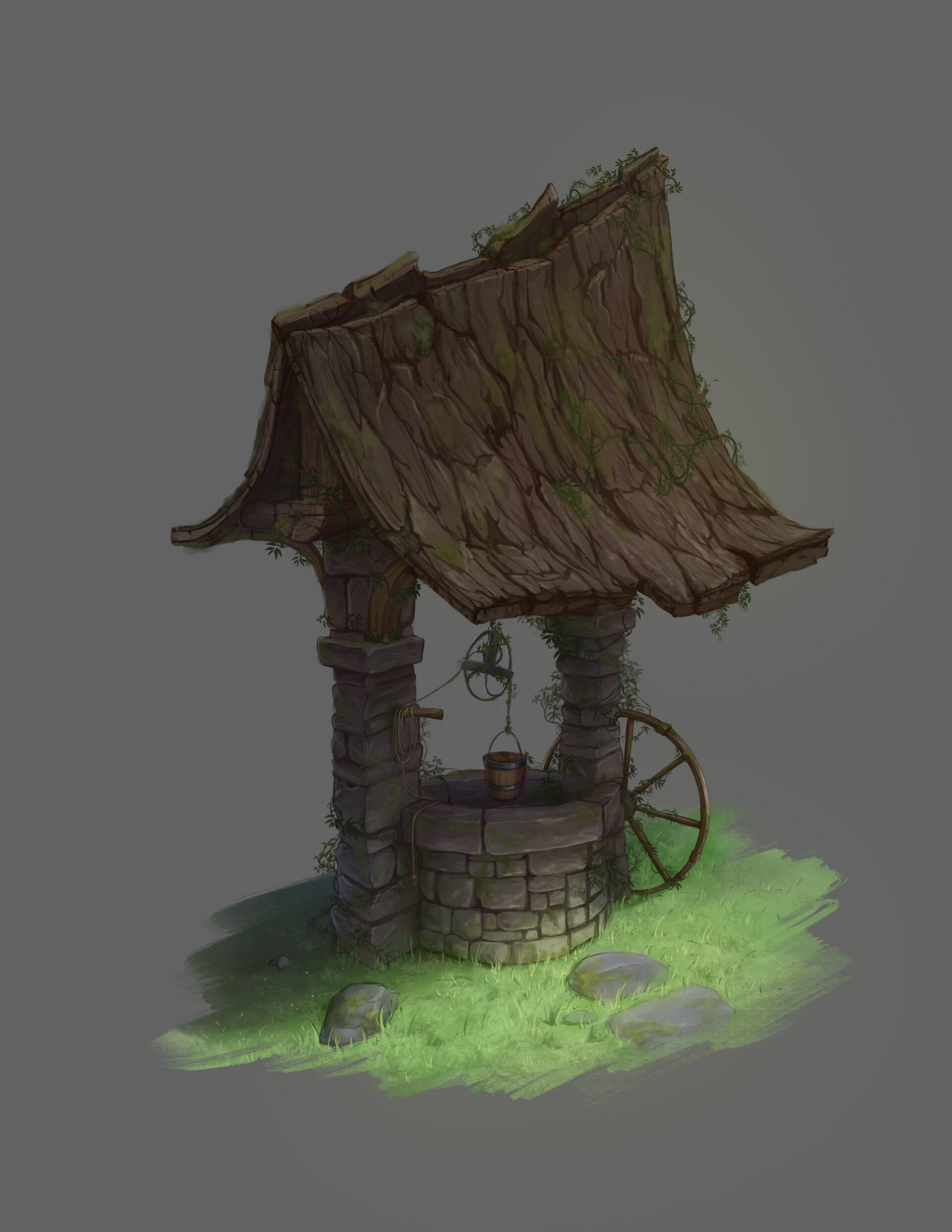 ArtStation - Water well