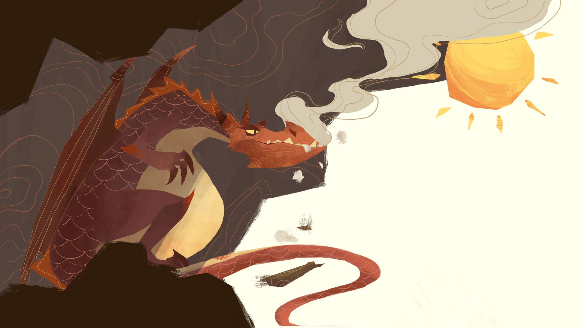Irena Santoso - The Wawel Dragon (Storybook Illustrations)