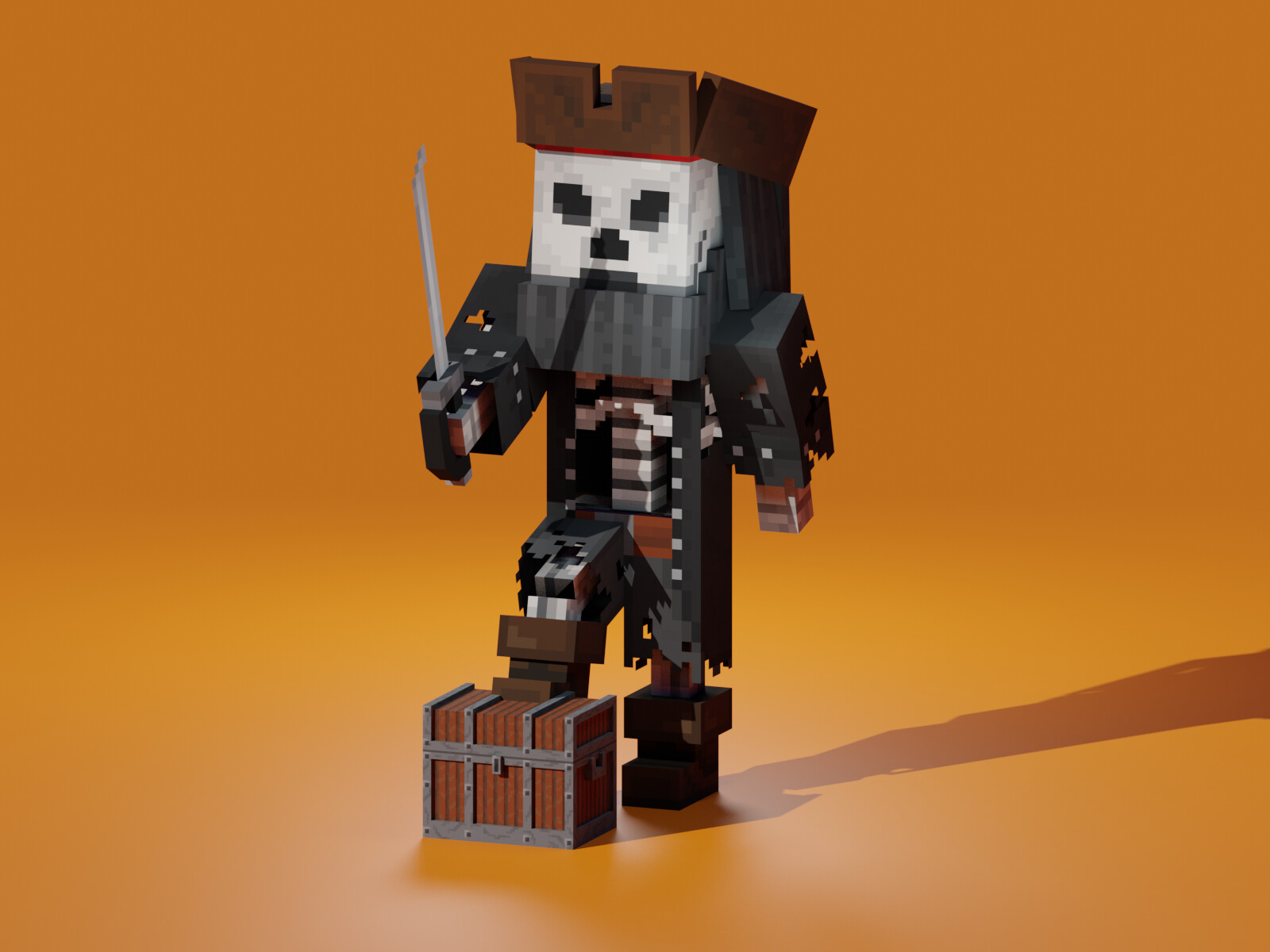 ArtStation - Undead Pirate