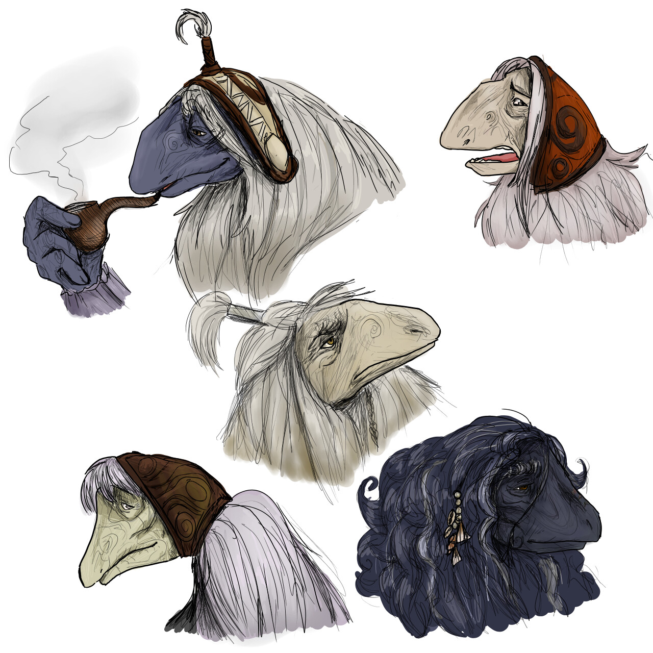 ArtStation - Fanart: Dark Crystal Mystics