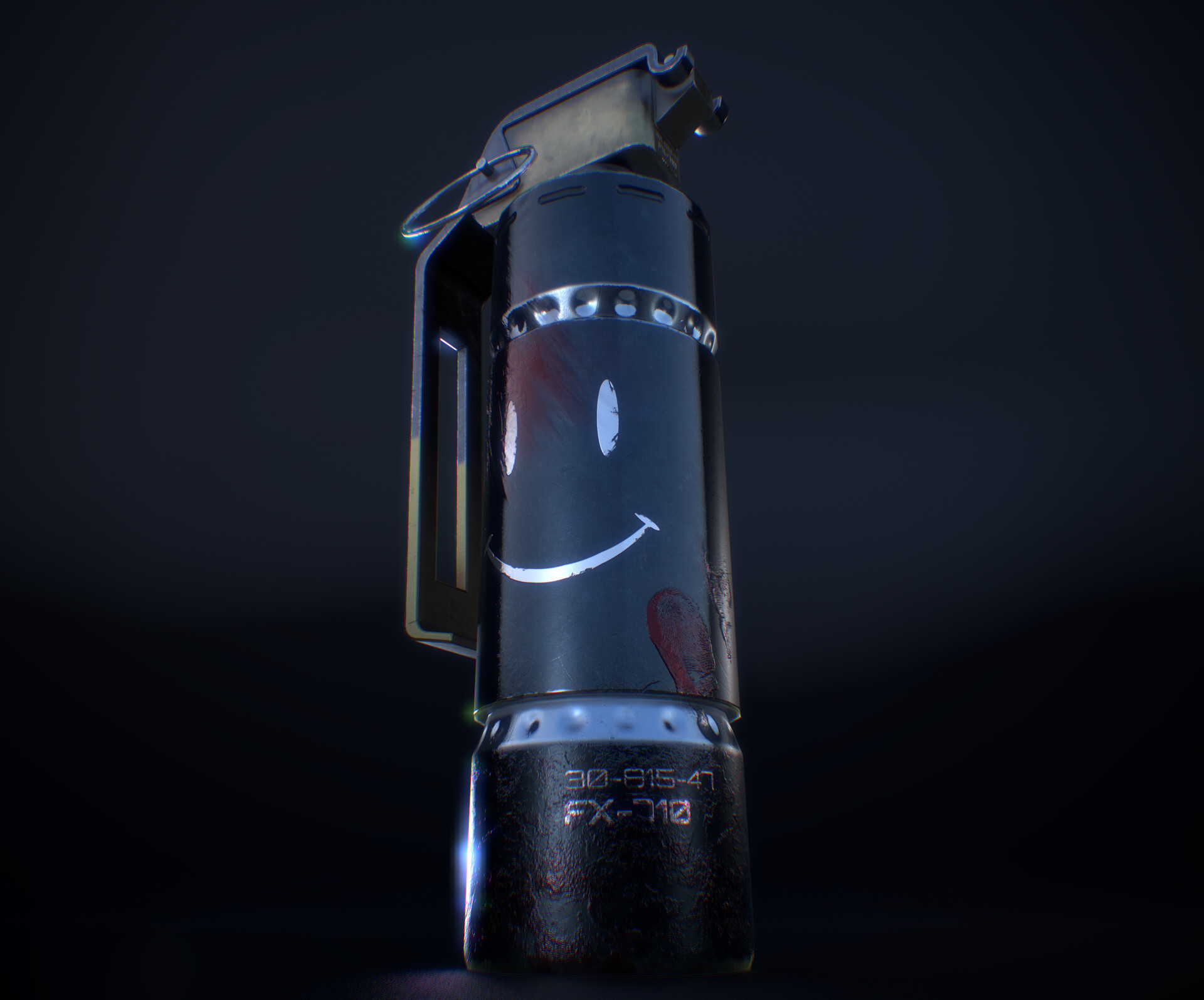 ArtStation - Smiley Grenade