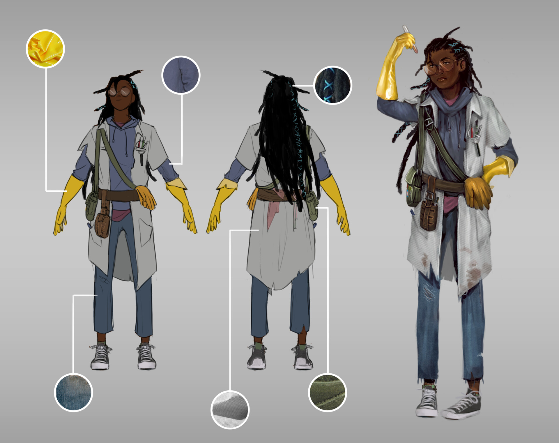 ArtStation - biologist concept