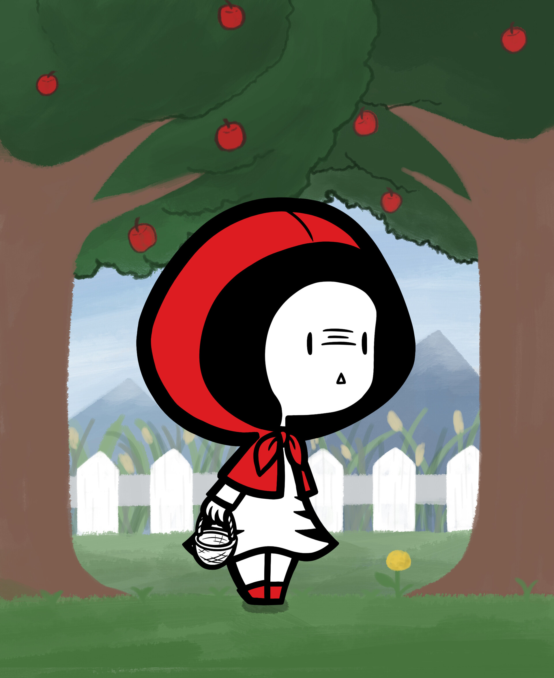 ArtStation - Animation "Tilly the spiky hands" illustrations