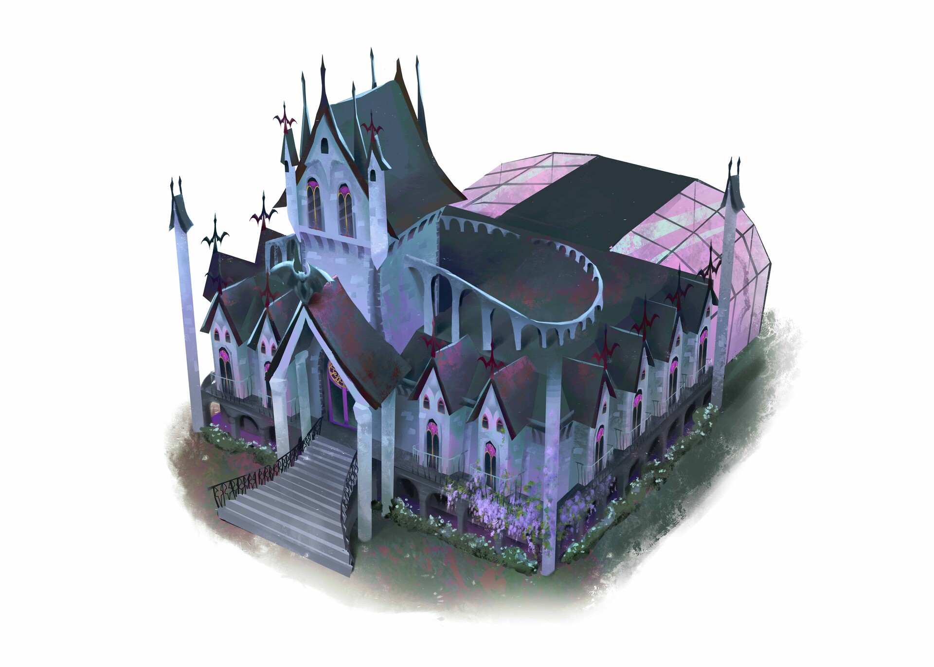 ArtStation - School for vampires