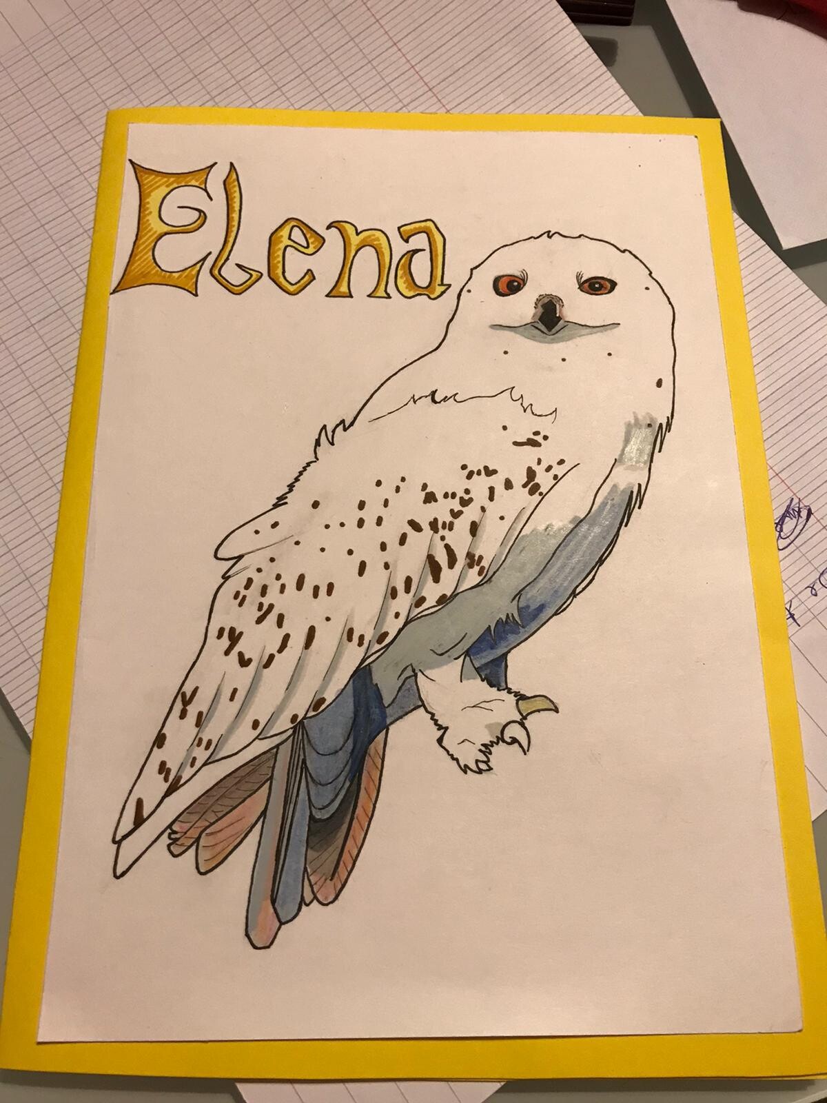 ArtStation - Edwige Harry Potter Fan Art