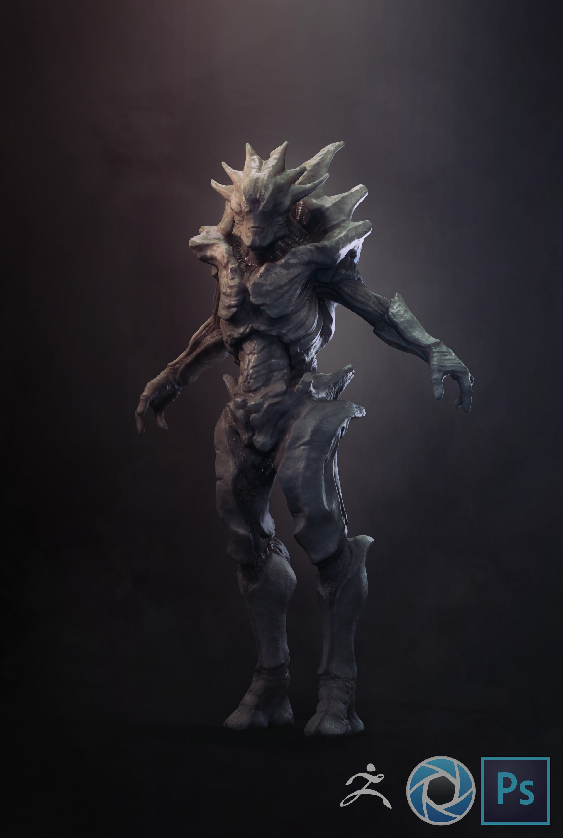 ArtStation - Vertebrated Mollusk