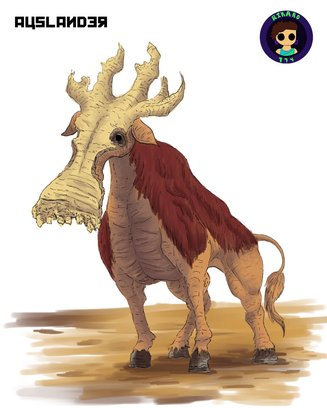 ArtStation - Auslander comic design - Hornseeker