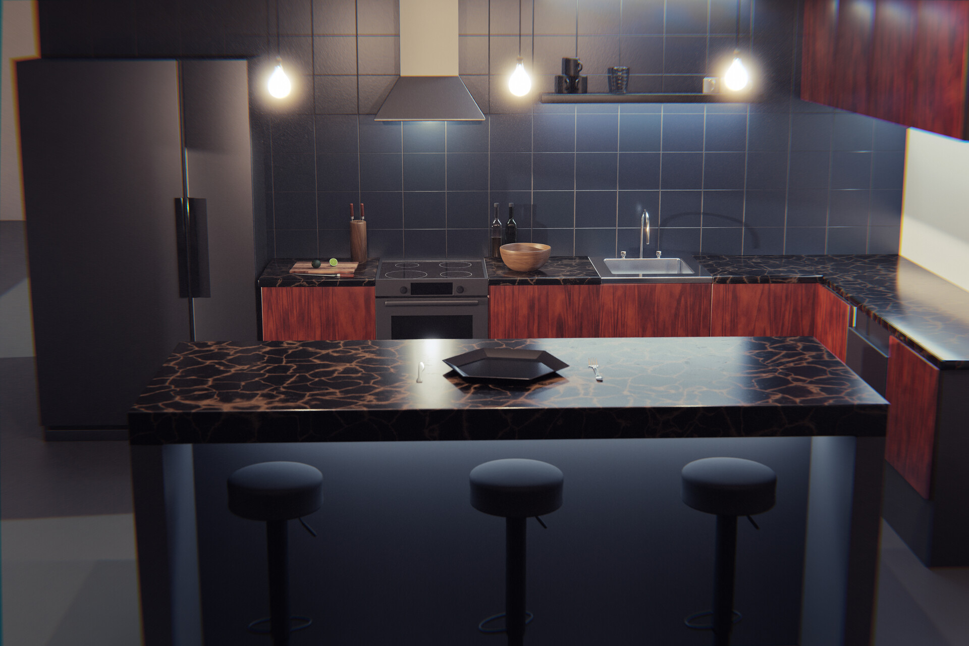ArtStation - Weird Kitchen