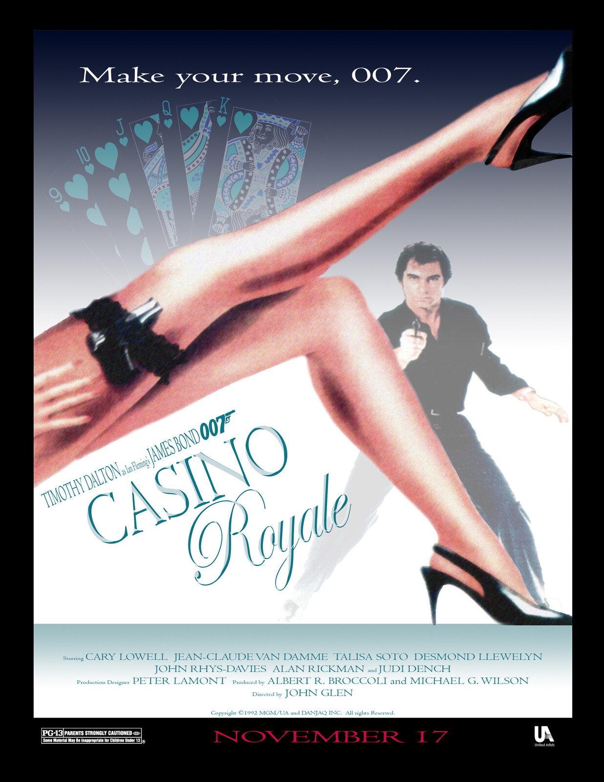 Nicholas Hasey - James Bond (1992-2000) - teaser concepts