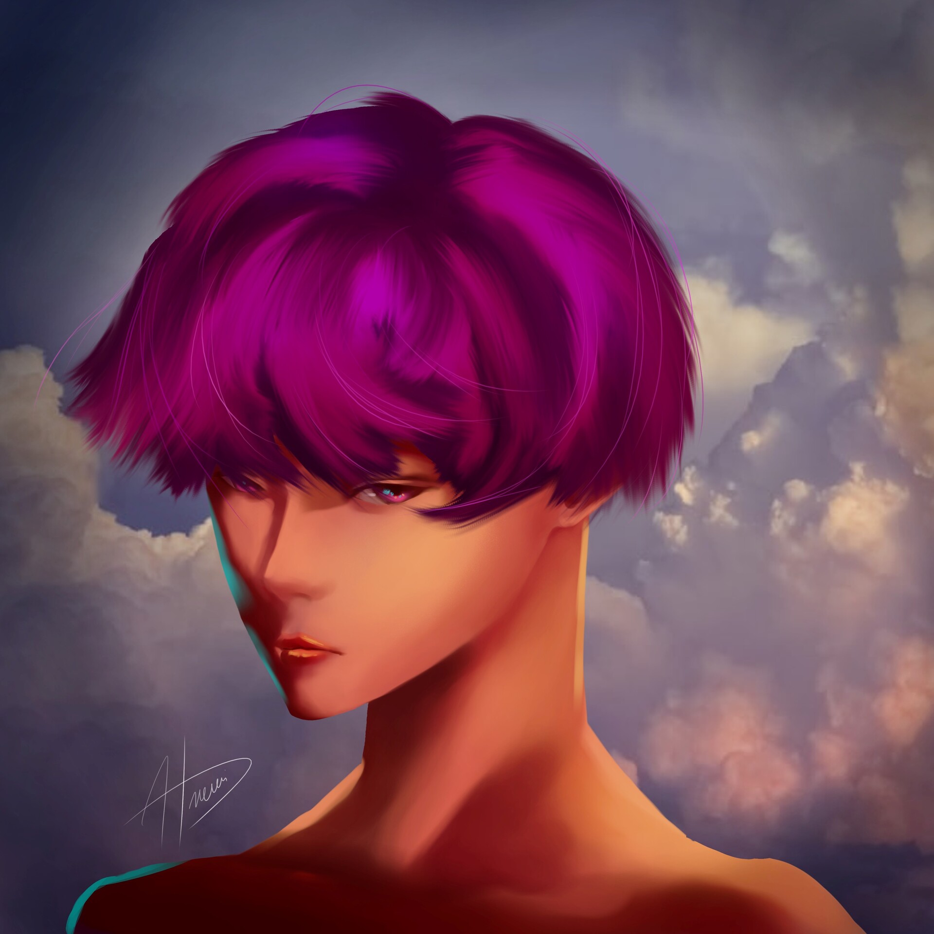 ArtStation - Portrait_of_a_man