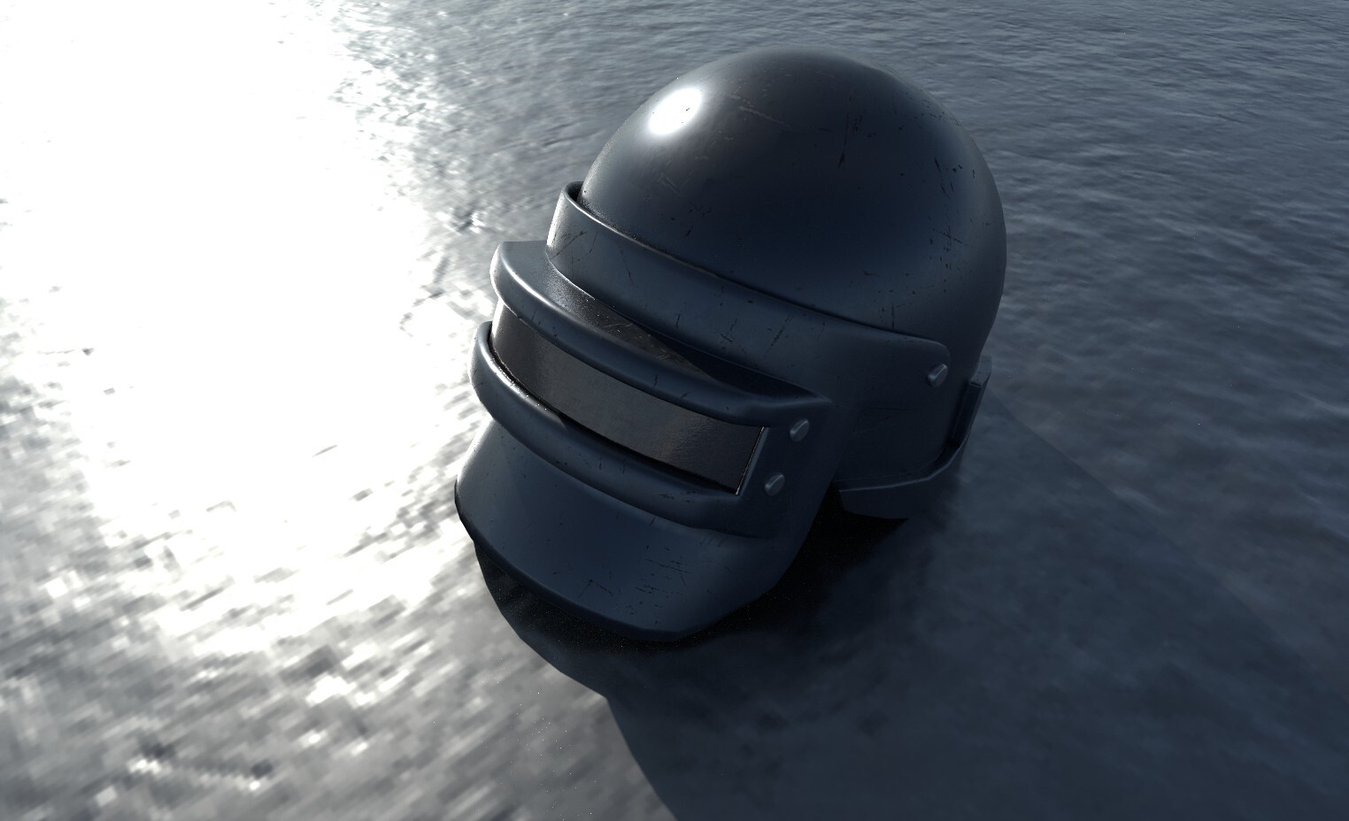 ArtStation - PUBG helmet