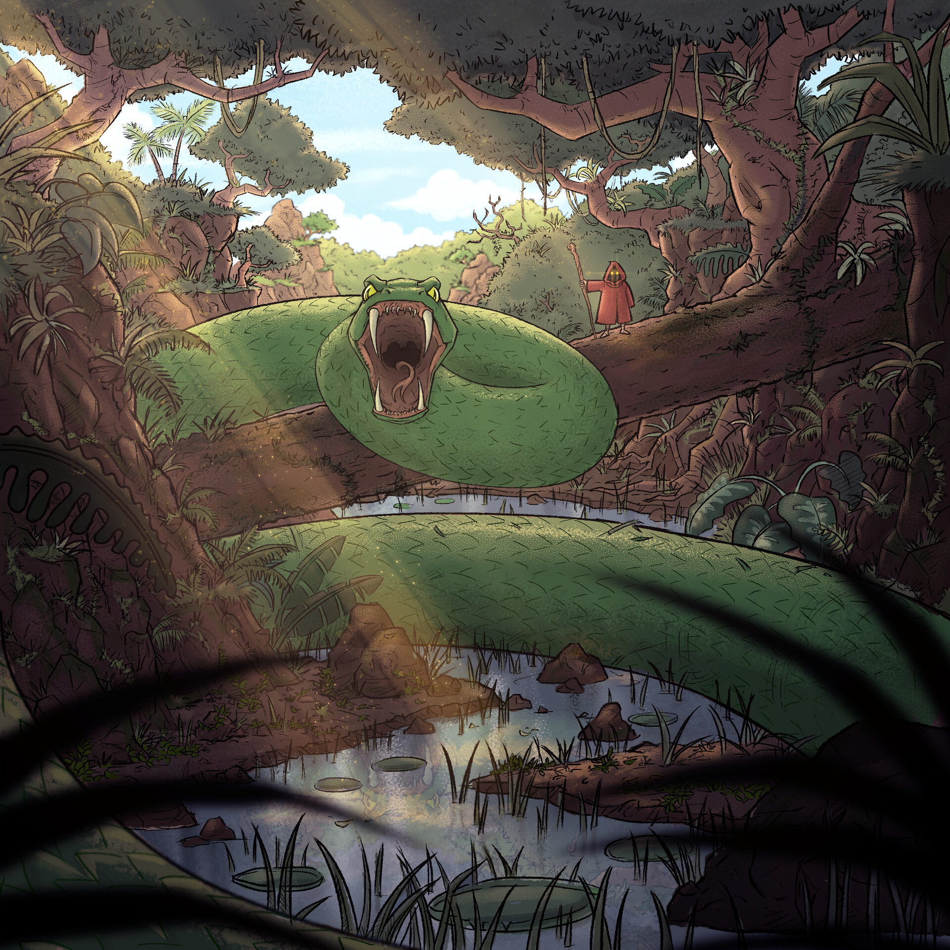 ArtStation - Snake Charmer